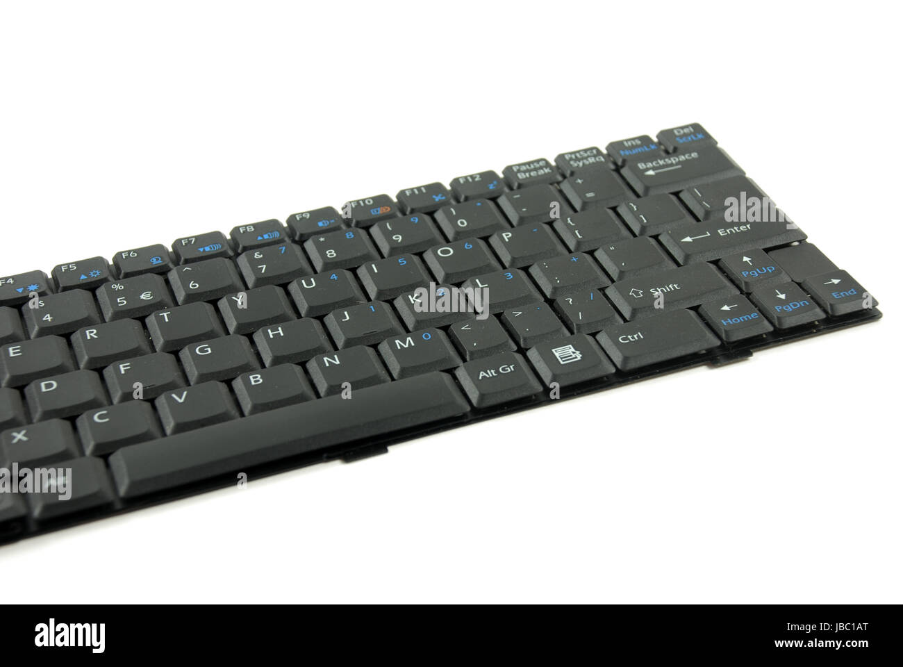 picture of a computer keyboard showing the individual keys Stock Photo ...