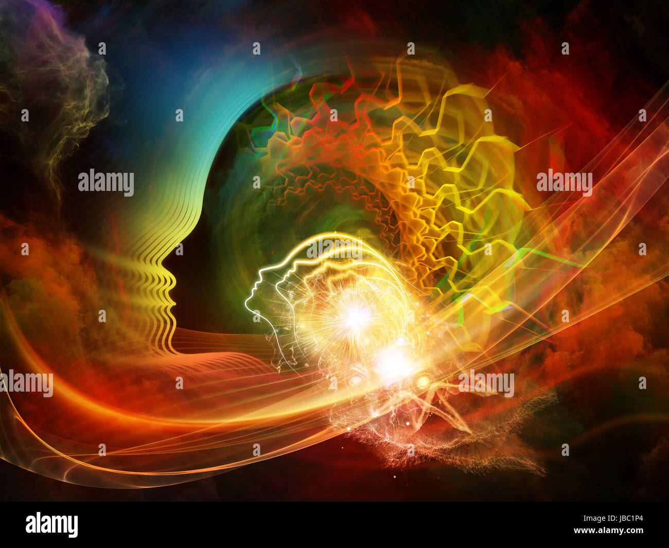 Geometry of the Soul series two. Interplay of human profile and ...
