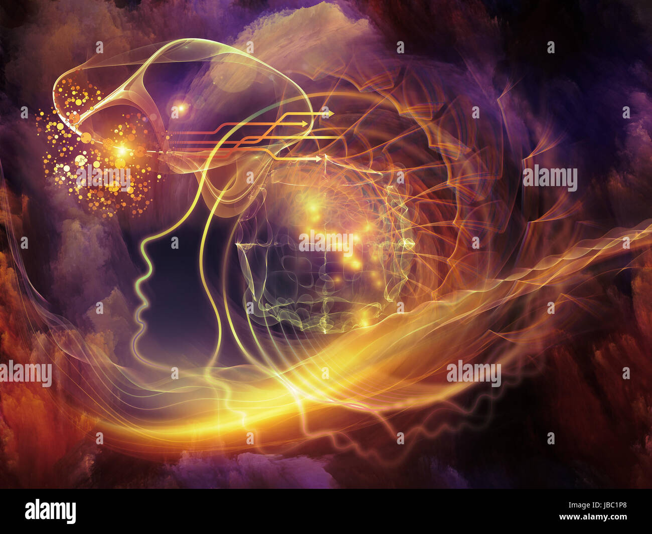Geometry of the Soul series two. Interplay of human profile and ...