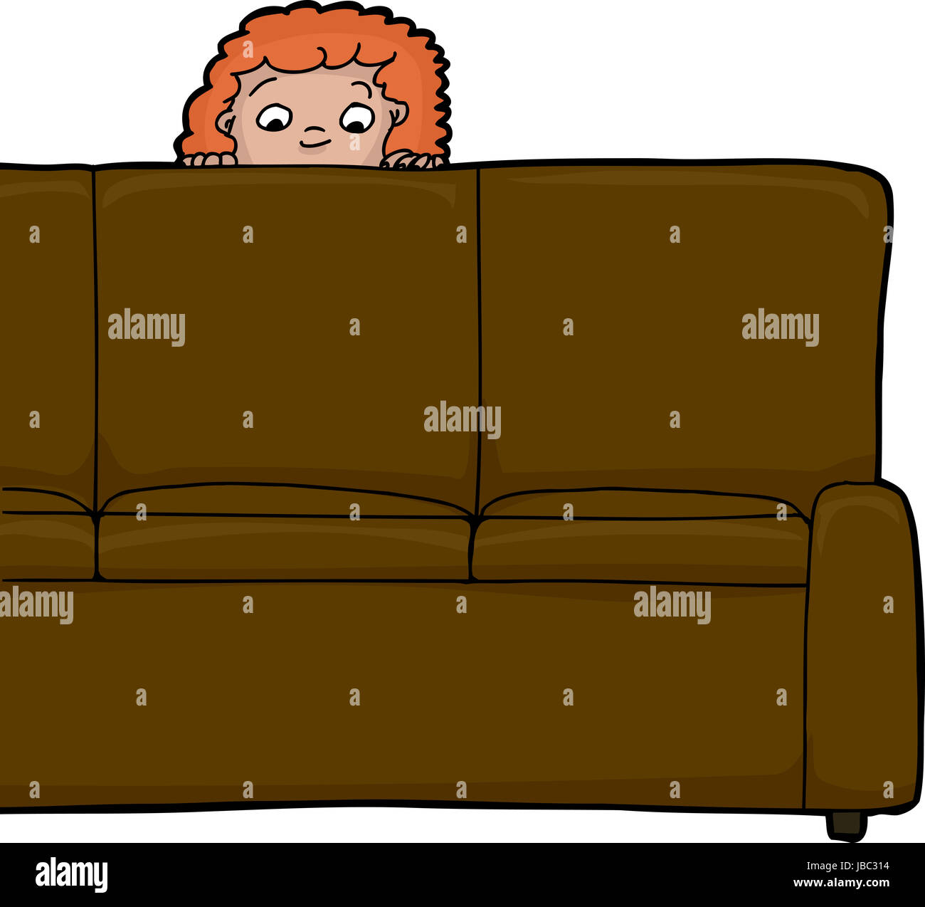 Couch isolated from behind hi-res stock photography and images - Alamy