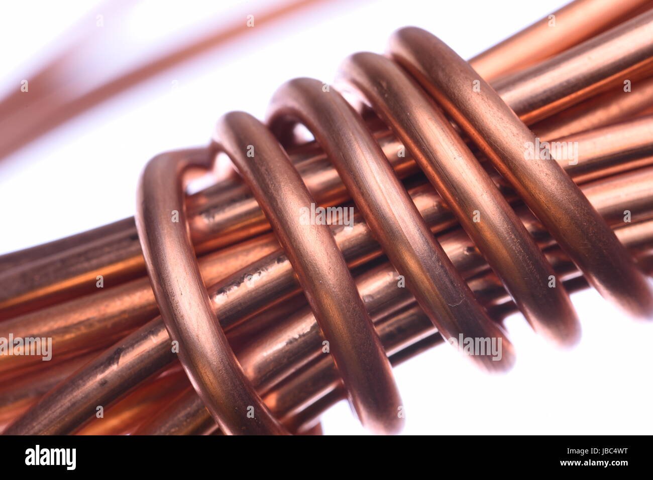 Copper wire secondary raw materials hi-res stock photography and images ...