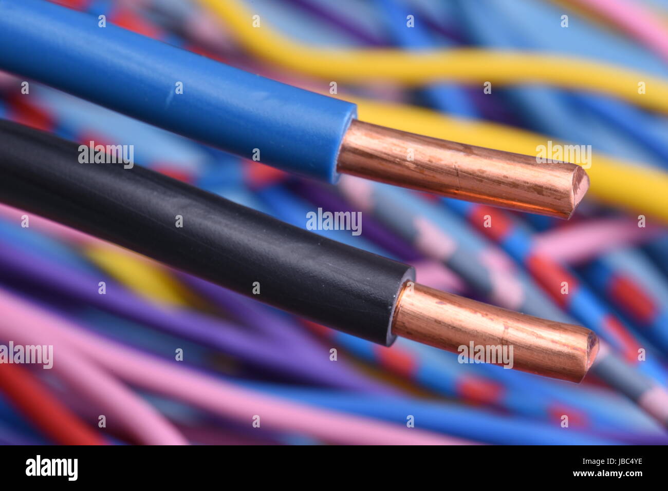 Electrical cables and wires hi-res stock photography and images - Alamy