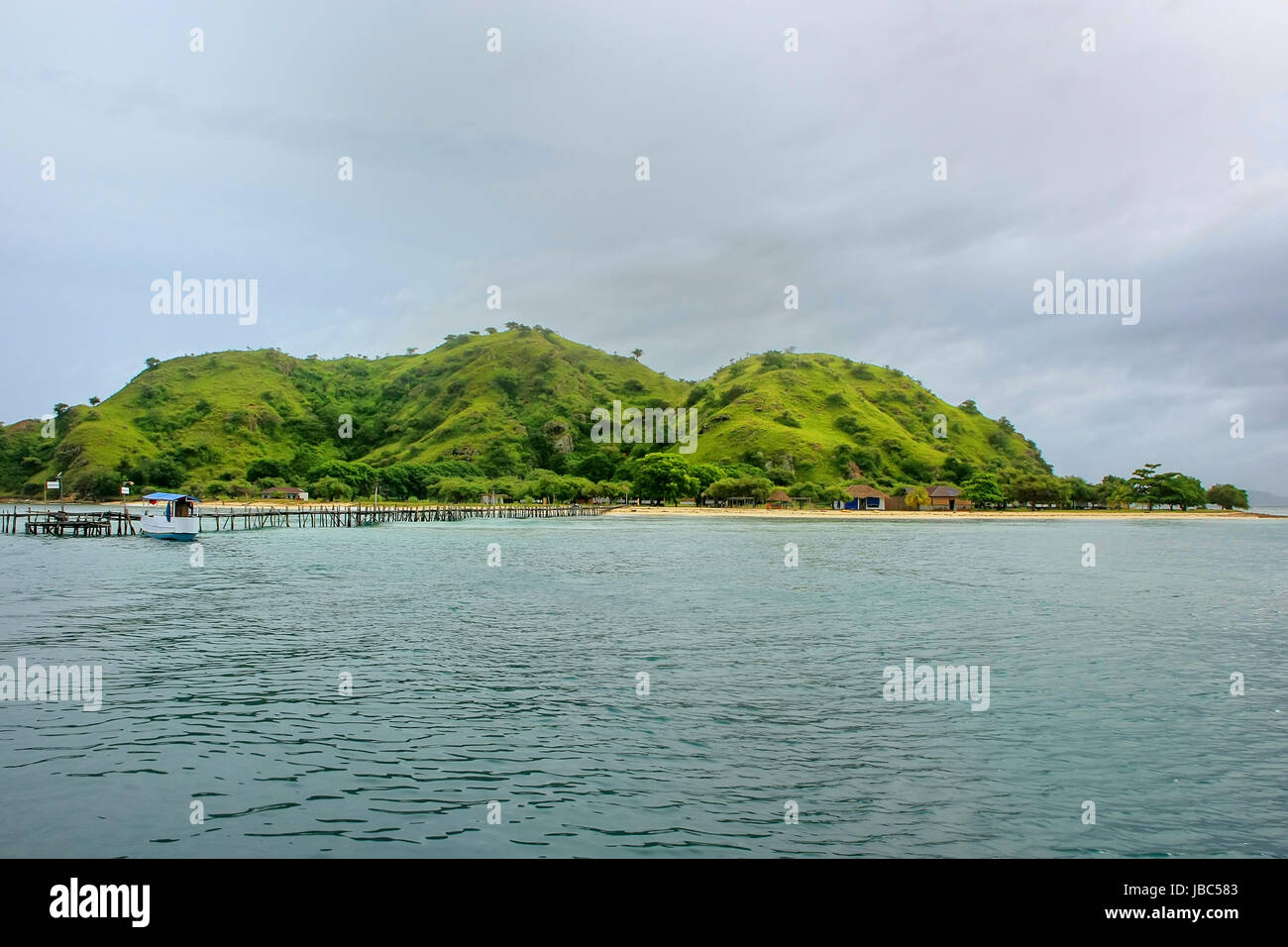 Kanawa Island in Flores Sea, Nusa Tenggara, Indonesia. Kanawa Island is ...