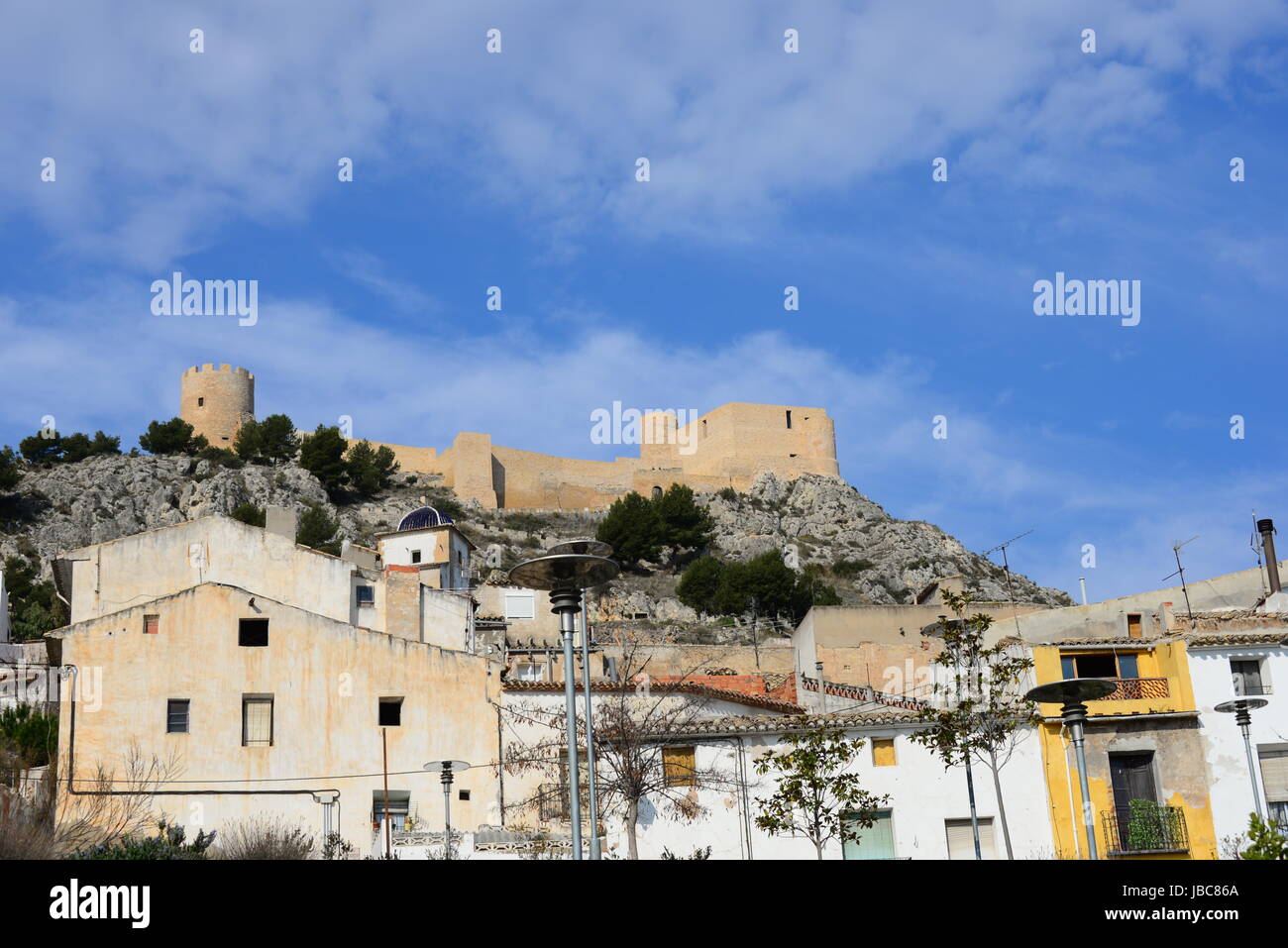 Castalla castle hi-res stock photography and images - Alamy