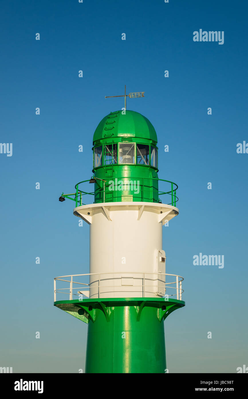 Die Mole in Warnemünde Stock Photo - Alamy