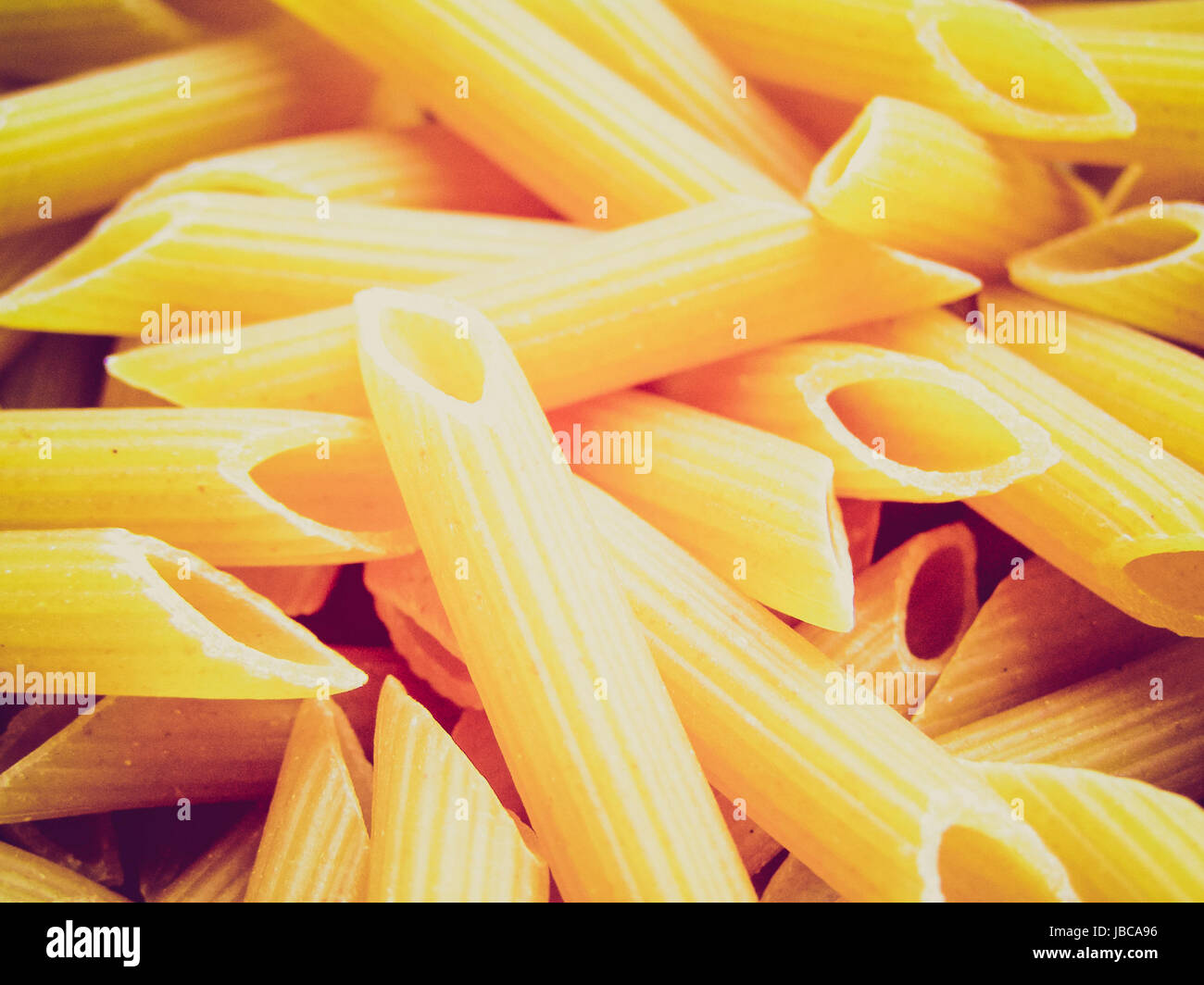 Vintage retro looking A picture of Pasta italian food picture Stock ...