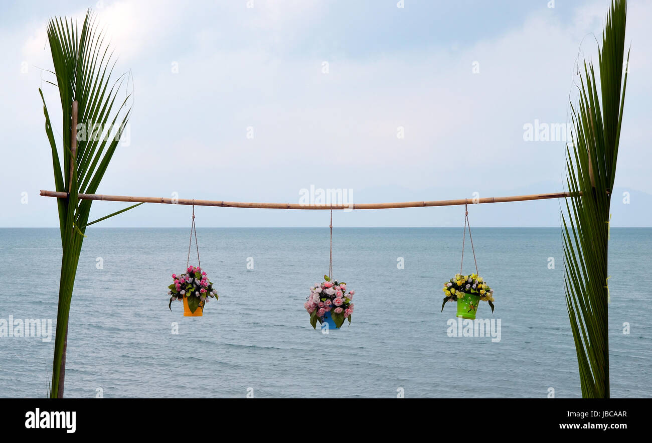 flower trio of the rod Stock Photo - Alamy