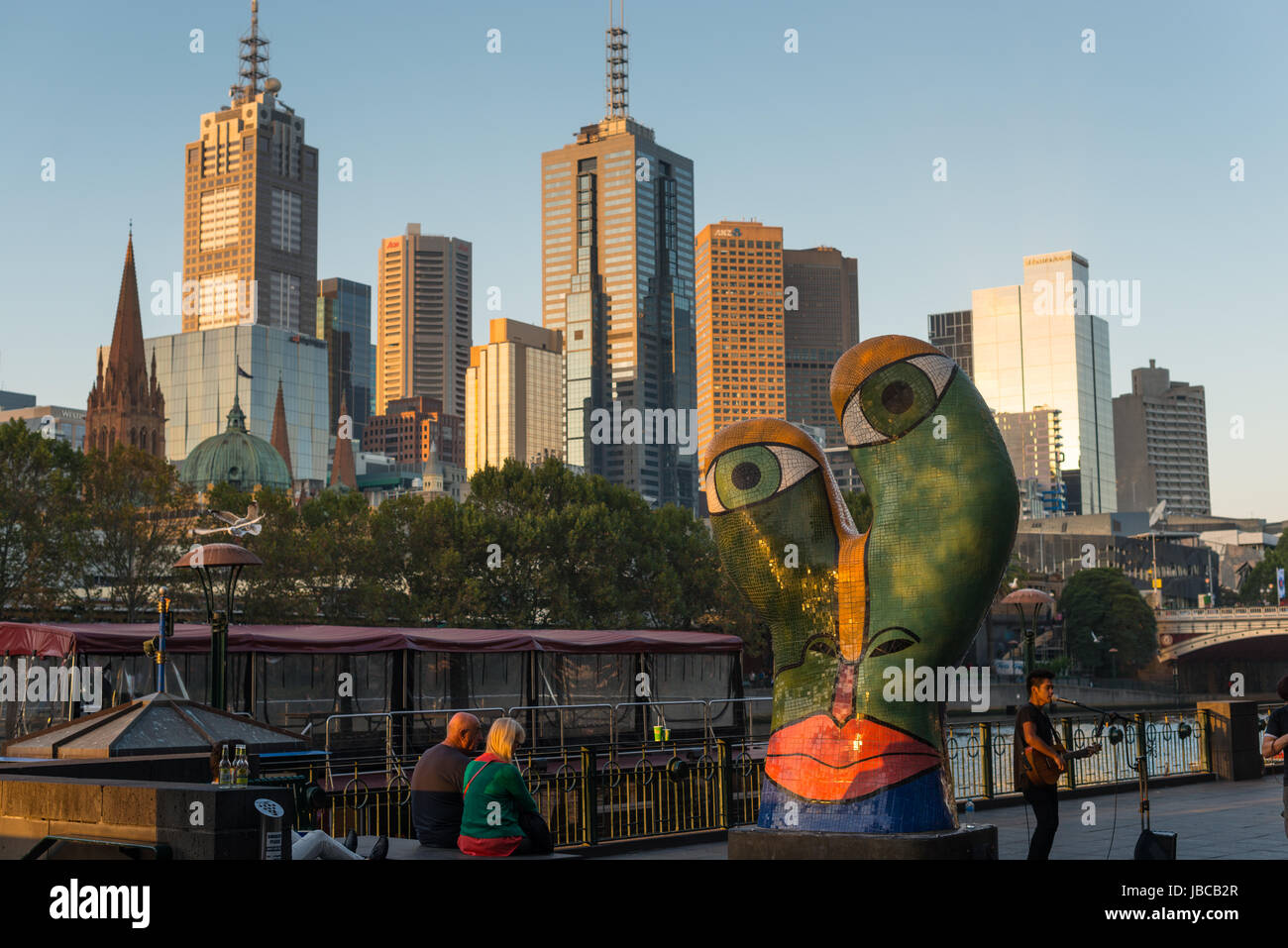 Melbourne city centre skyline. Victoria, Australia Stock Photo - Alamy