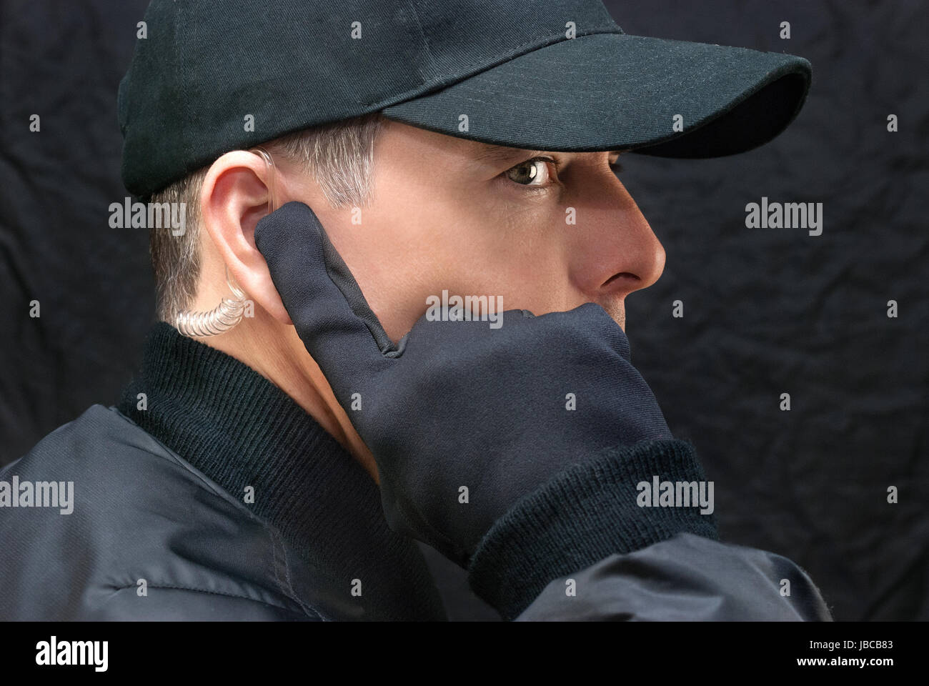 Close protection officer bodyguard hi-res stock photography and images ...
