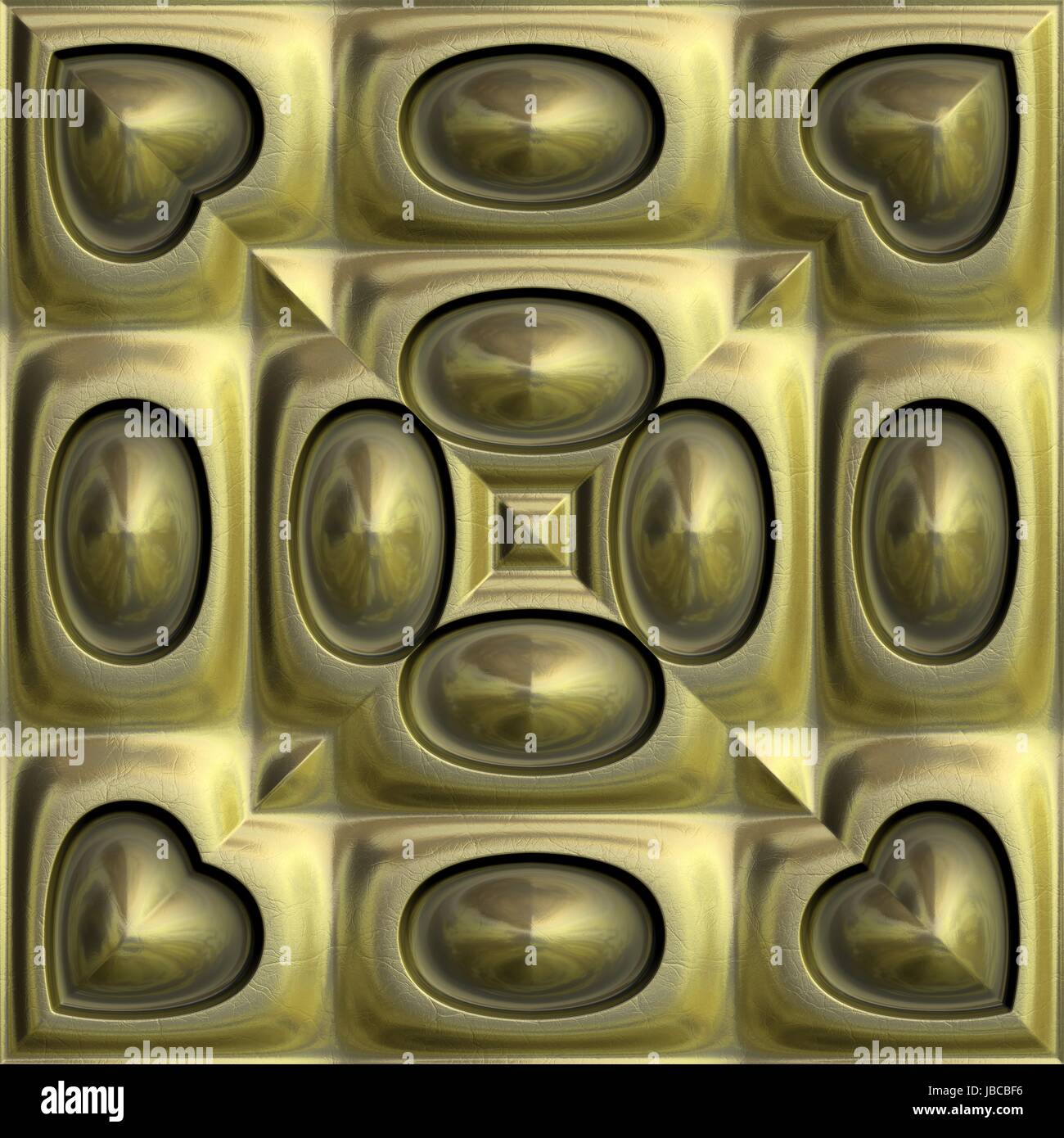 Seamless tileable decorative 3d abstract background pattern Stock Photo ...