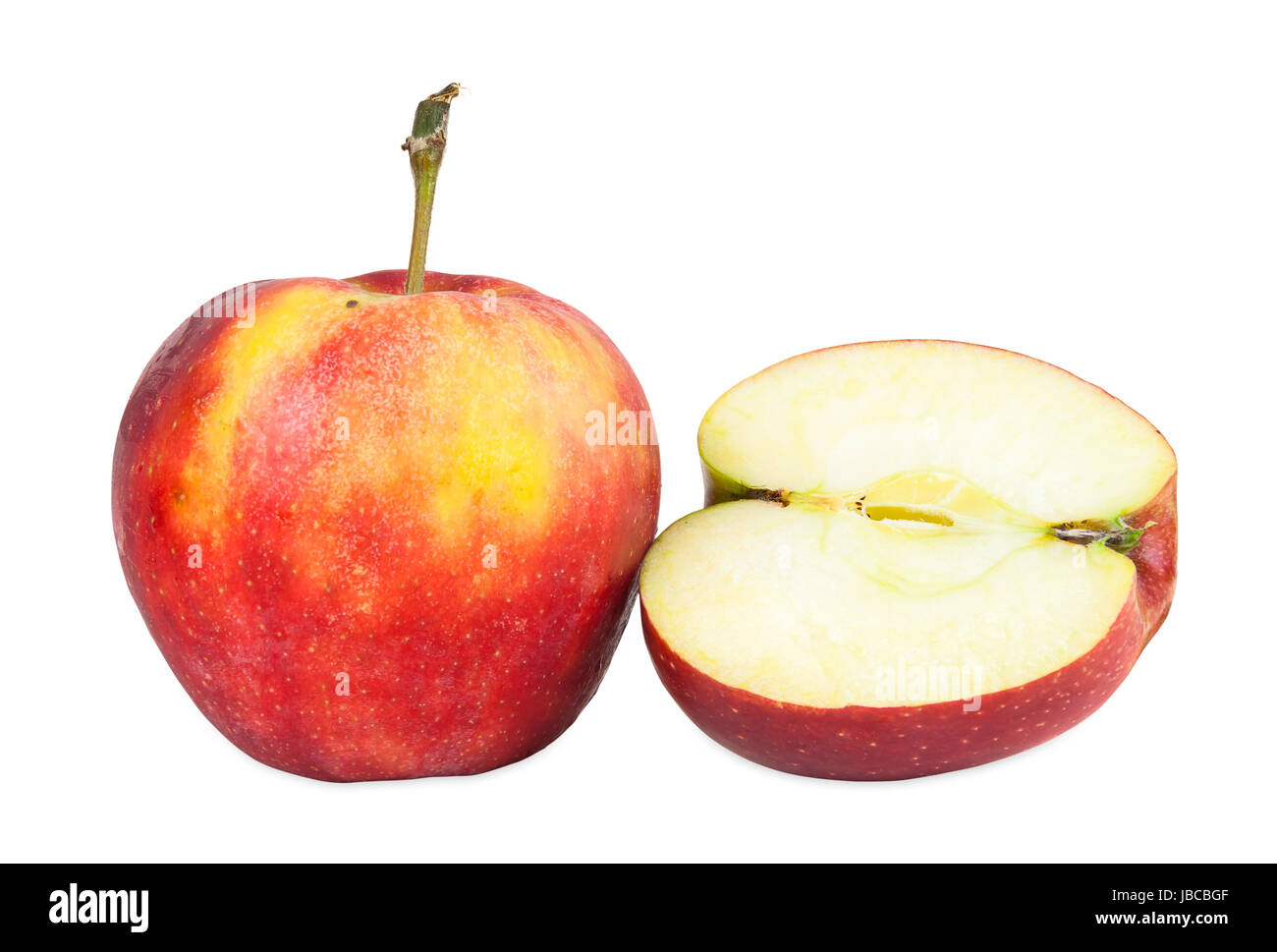 Fresh red apples isolated on white background with clipping path Stock Photo - Alamy