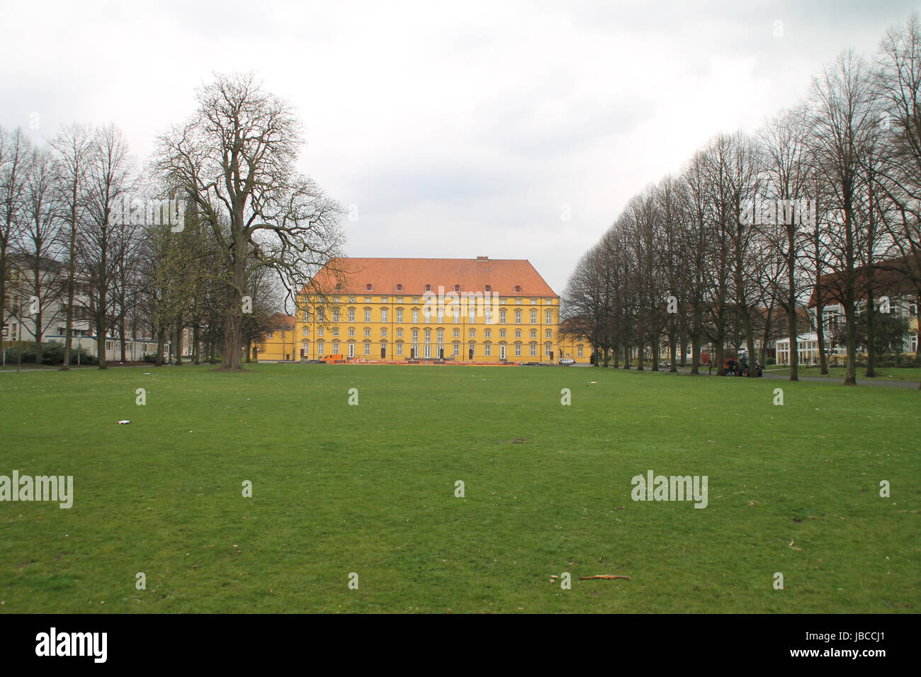 the castle in osnabrück Stock Photo - Alamy