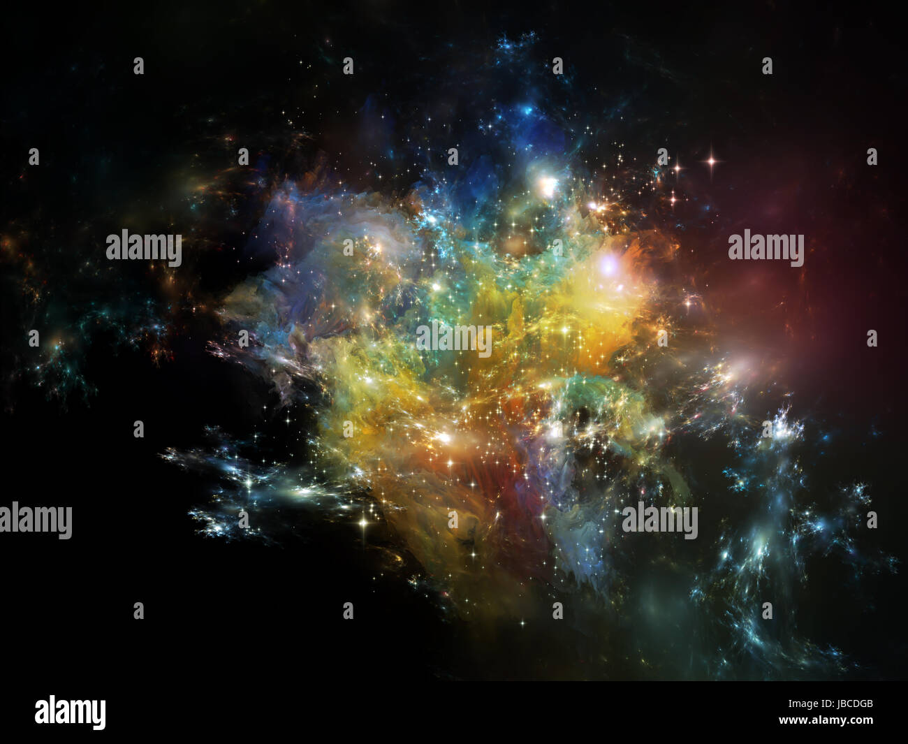 Universe Is Not Enough series. Visually pleasing composition of fractal ...