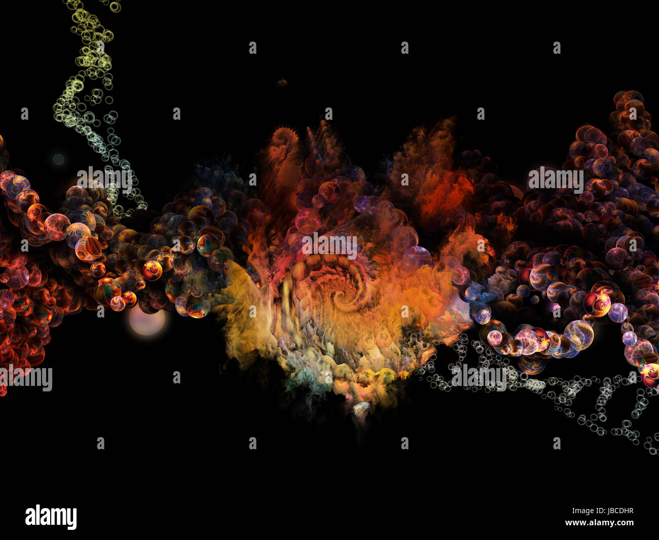 Molecular Dreams series. Composition of conceptual atoms, molecules and ...