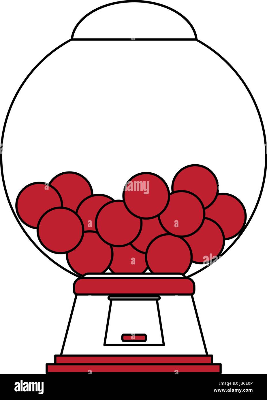 Candy vending machine Stock Vector Images - Alamy