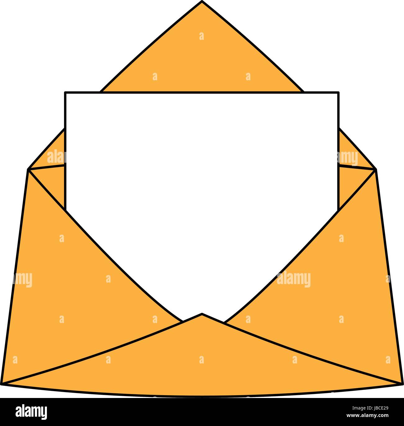 Envelope with letter icon Stock Vector Image & Art - Alamy