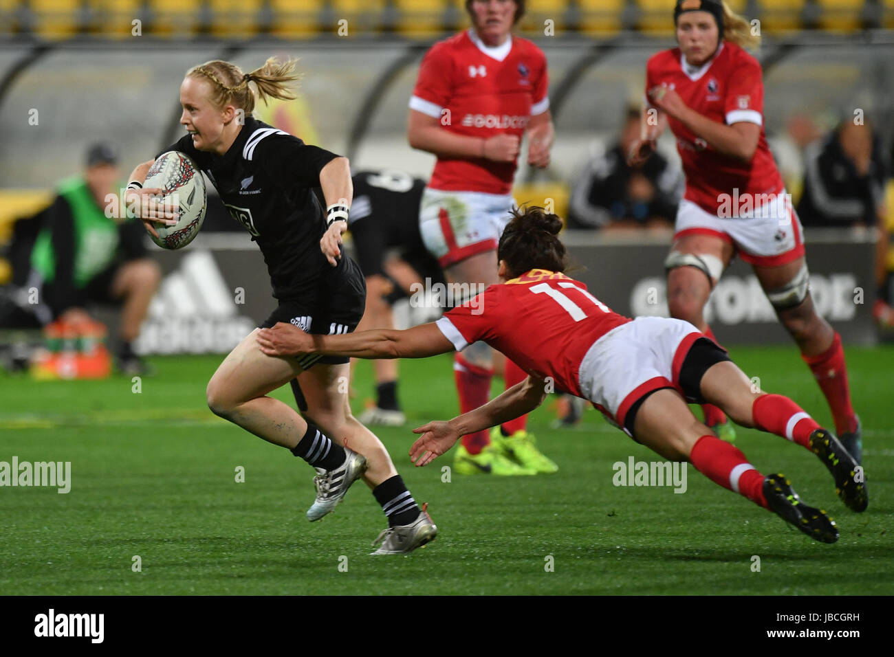 9th June 2017, Westpac Stadium, Wellington, New Zealand; International ...