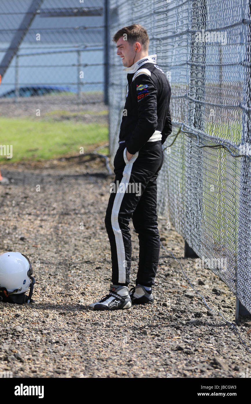 Silverstone, United Kingdom. 10th Jun, 2017. The Track-Club McLaren GT4 ...