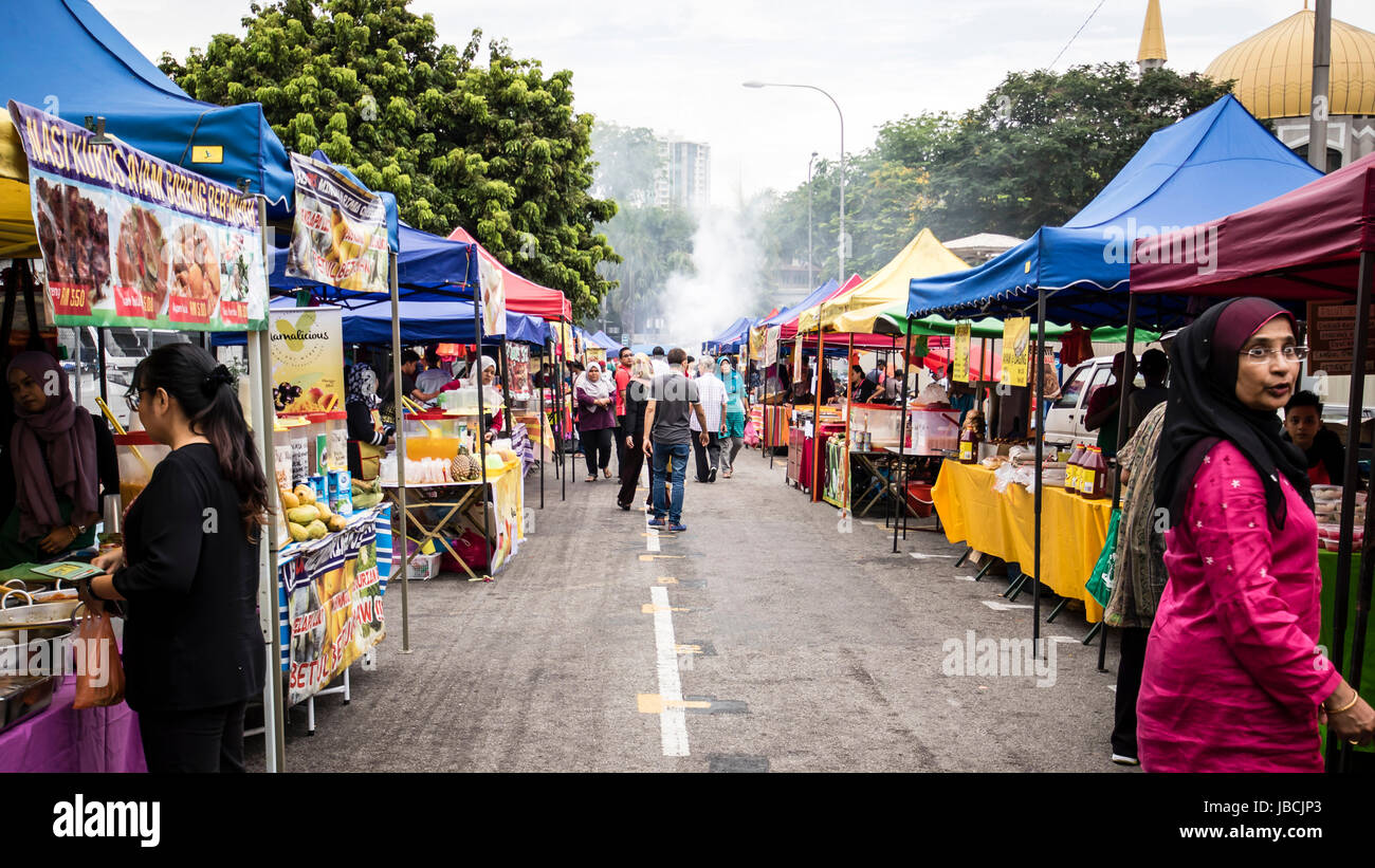 Kuala Lumpur, Malaysia. 10th June, 2017. A walkabout at the Bangsar ...