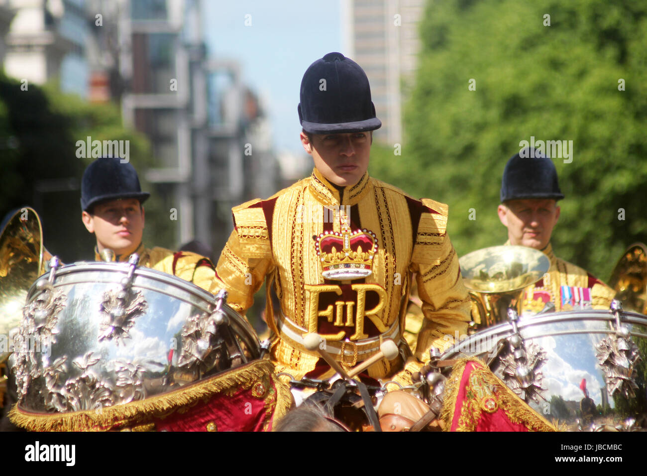 The Mounted Band of The Household Cavalry Stock Photo - Alamy