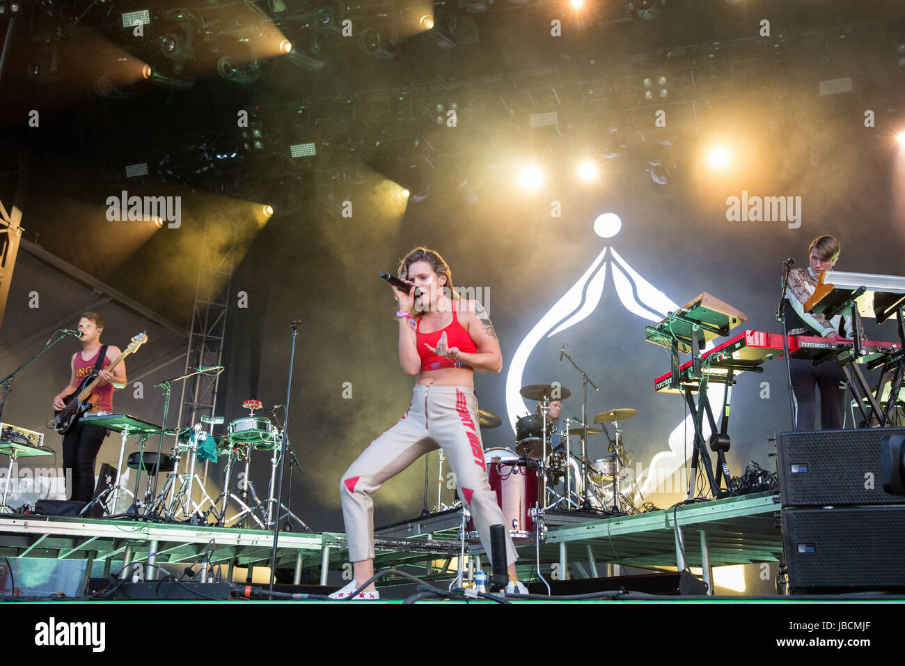 Manchester, Tennessee, USA. 9th June, 2017. TOVE LO (EBBA TOVE ELSA ...