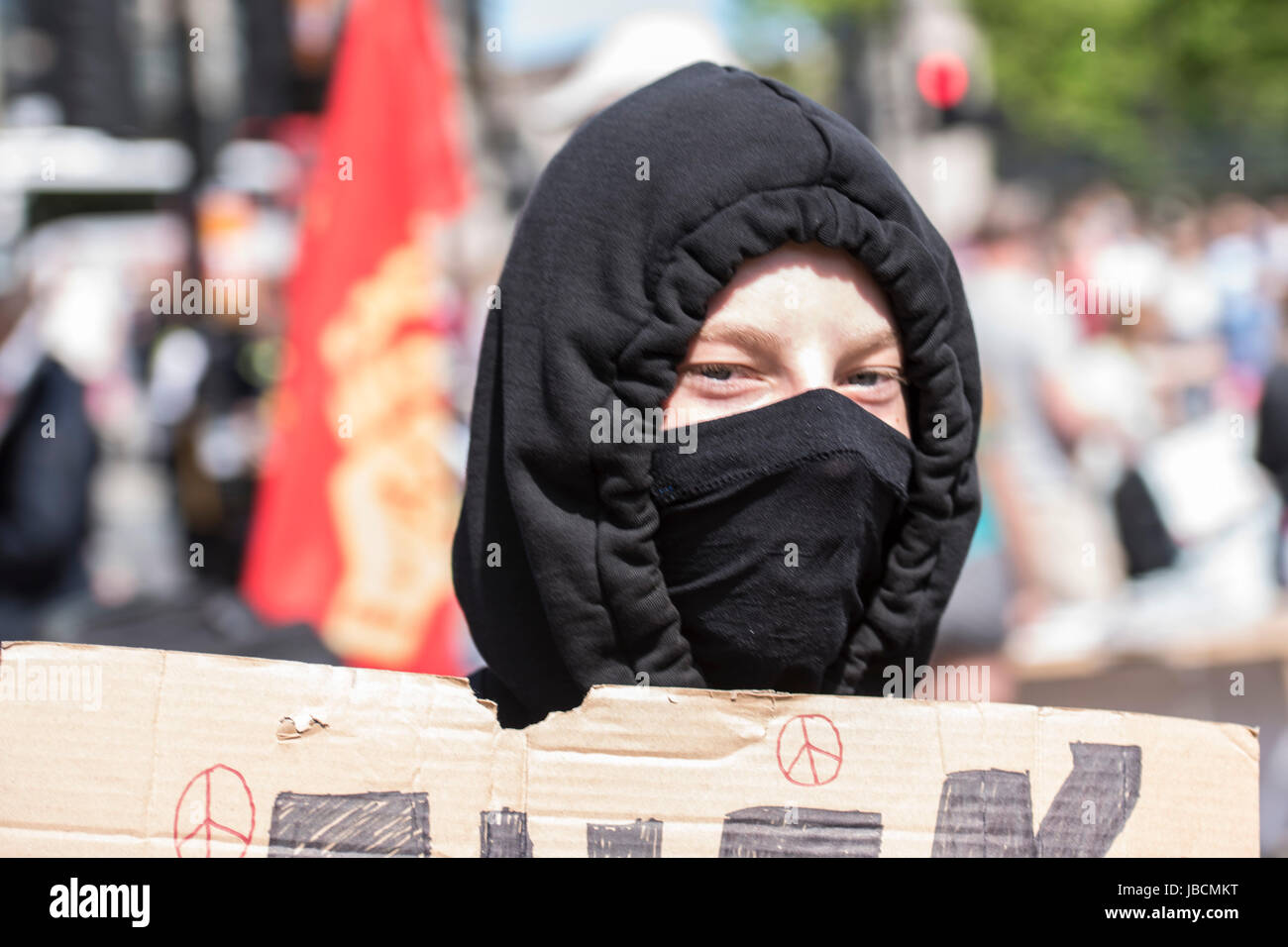 Political rally signs hi-res stock photography and images - Alamy