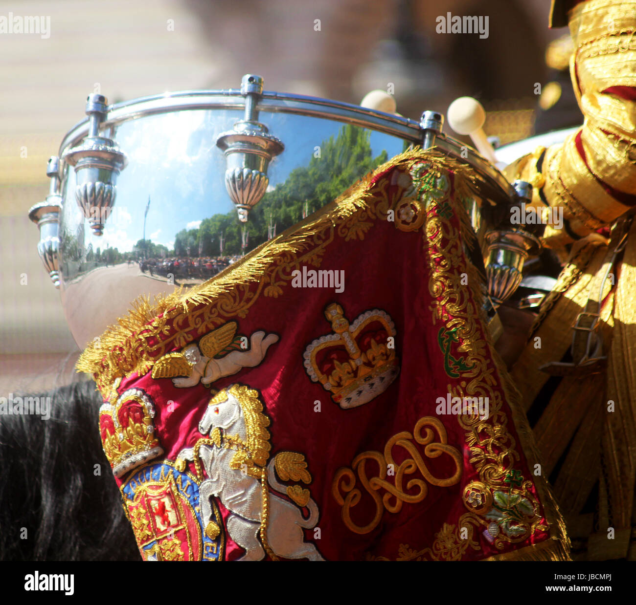 The Mounted Band of The Household Cavalry Stock Photo - Alamy