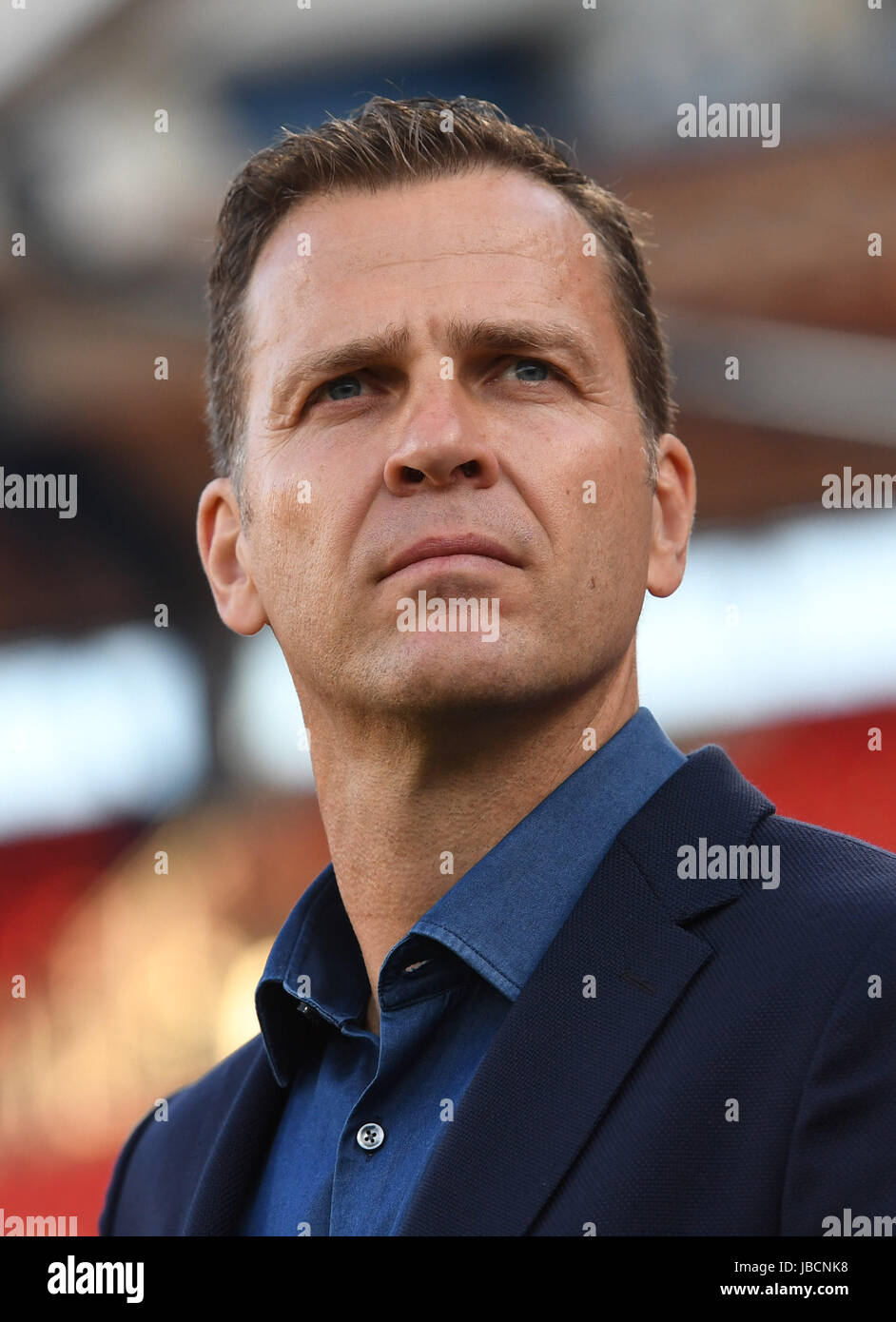 Nuremberg, Germany. 10th June, 2017. Germany business manager Oliver ...