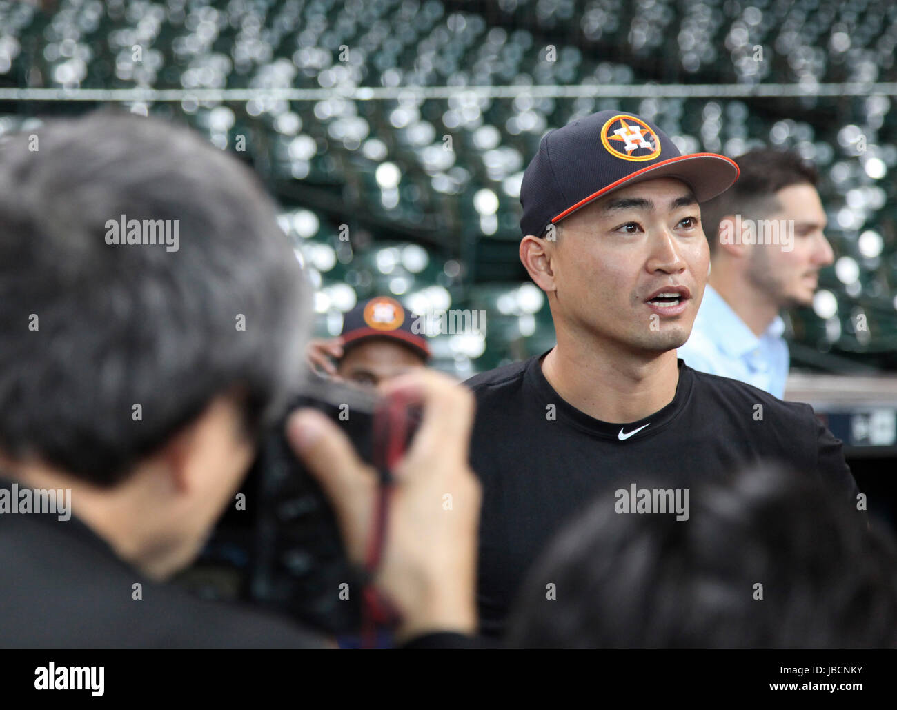 Houston, TX, USA. 10th June, 2017. Houston Astros left fielder ...