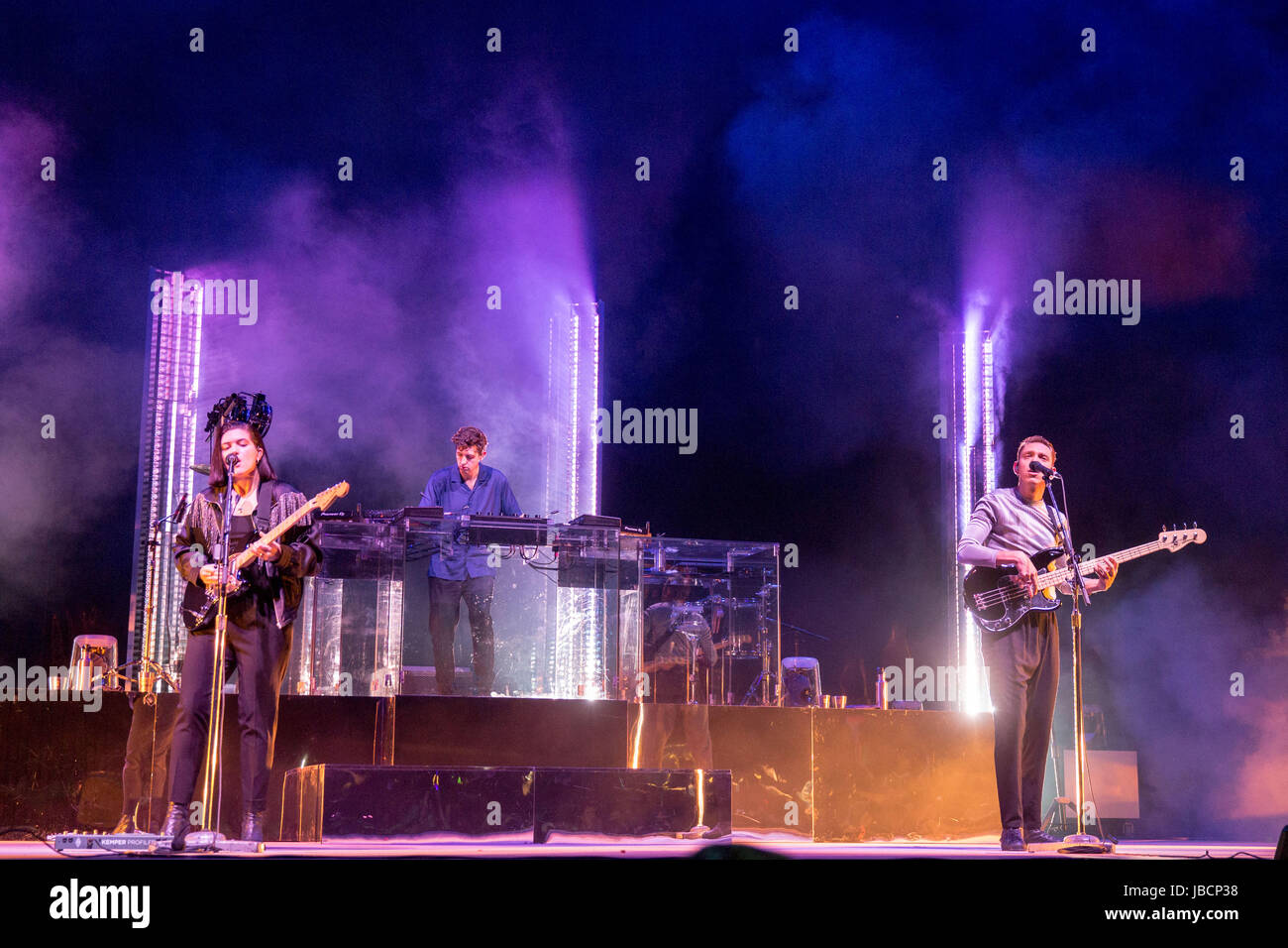Manchester, Tennessee, USA. 9th June, 2017. ROMY MADLEY CROFT, JAMIE ...