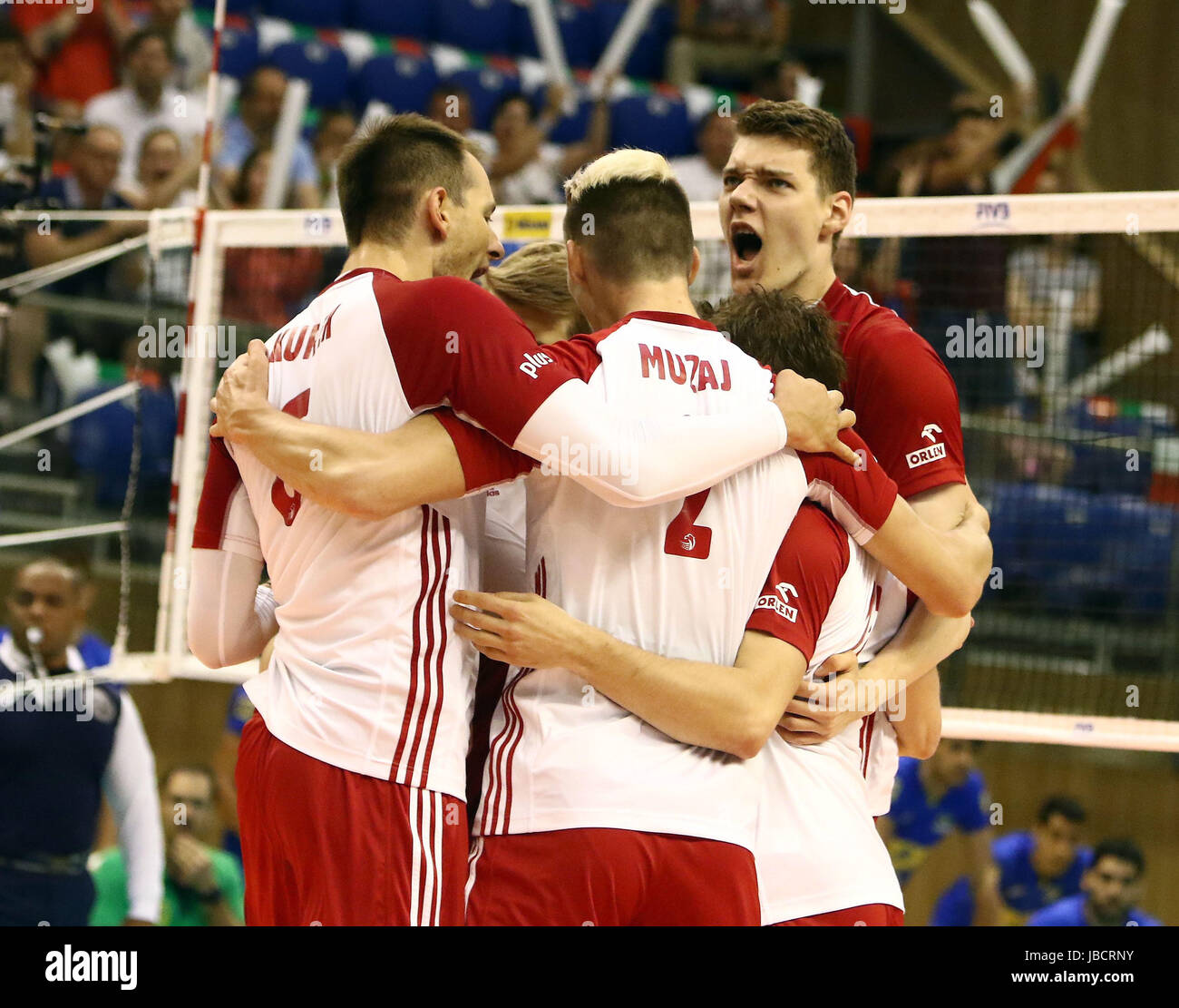 Polish volleyball team hi-res stock photography and images - Alamy