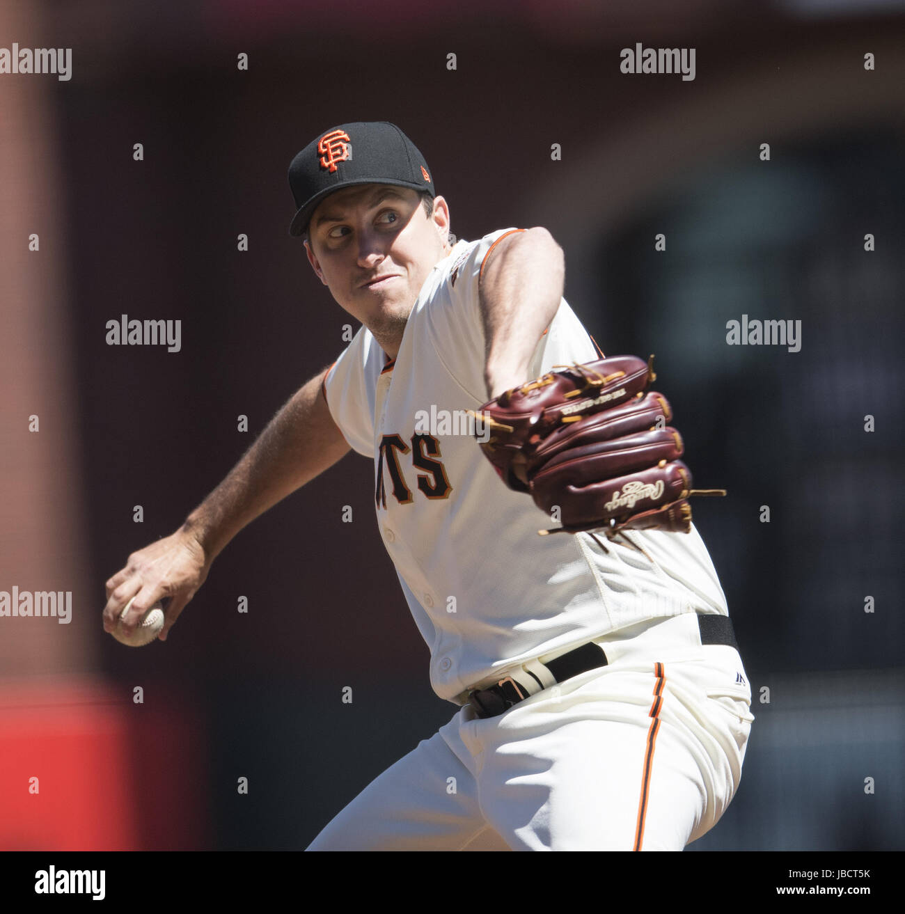 San Francisco, California, USA. 10th June, 2017. San Francisco Giants ...