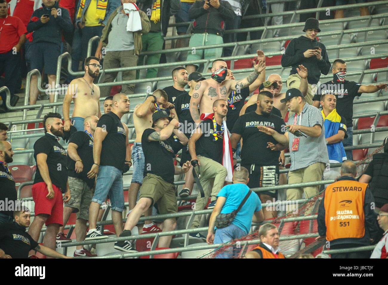 Warsaw, Poland. 10th June, 2017. World Cup 2018 Qualifying Poland vs ...