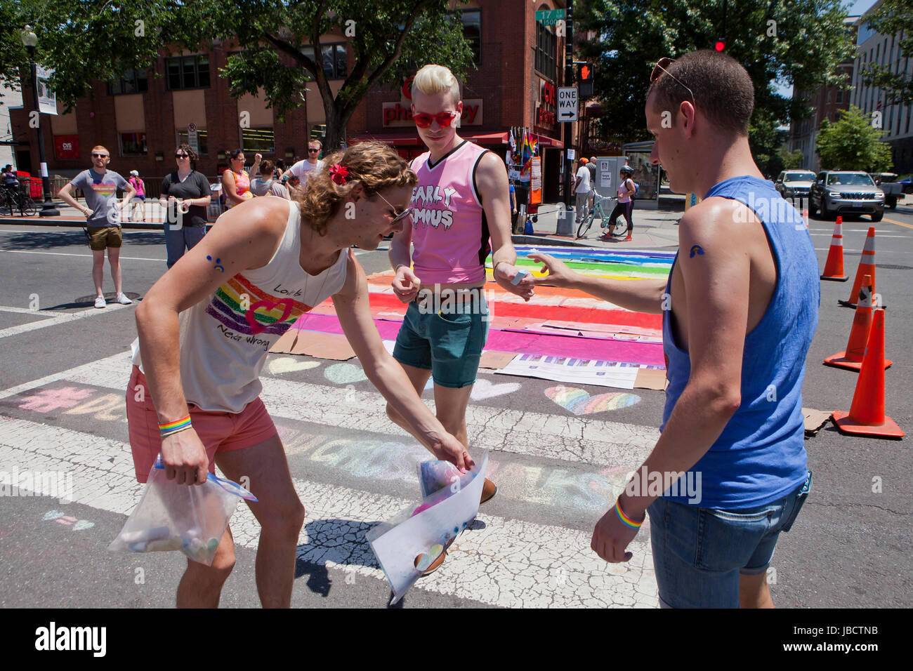Washington, DC, USA. 10th June, 2017. Washington DC's LGBT community ...