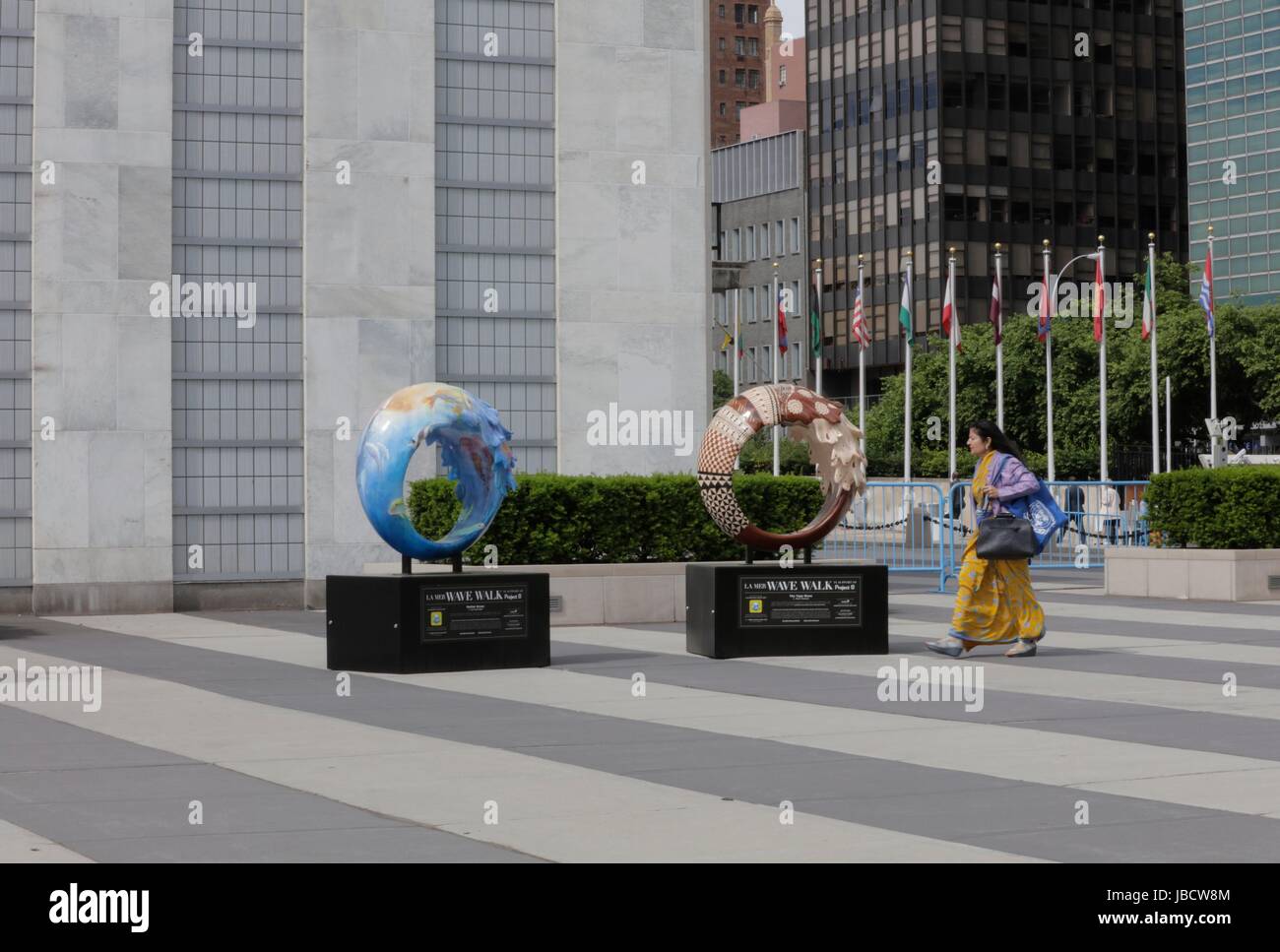 United Nations, New York, USA, June 08 2017 - Guests arriving for the ...