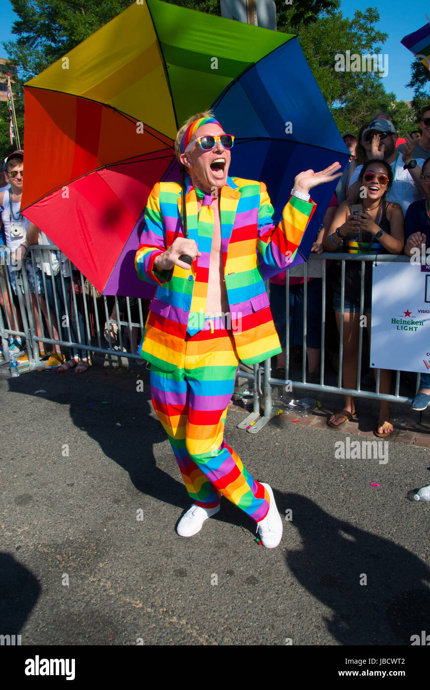Washington, DC, USA. 10th June, 2017. The annual Washington DC Pride ...