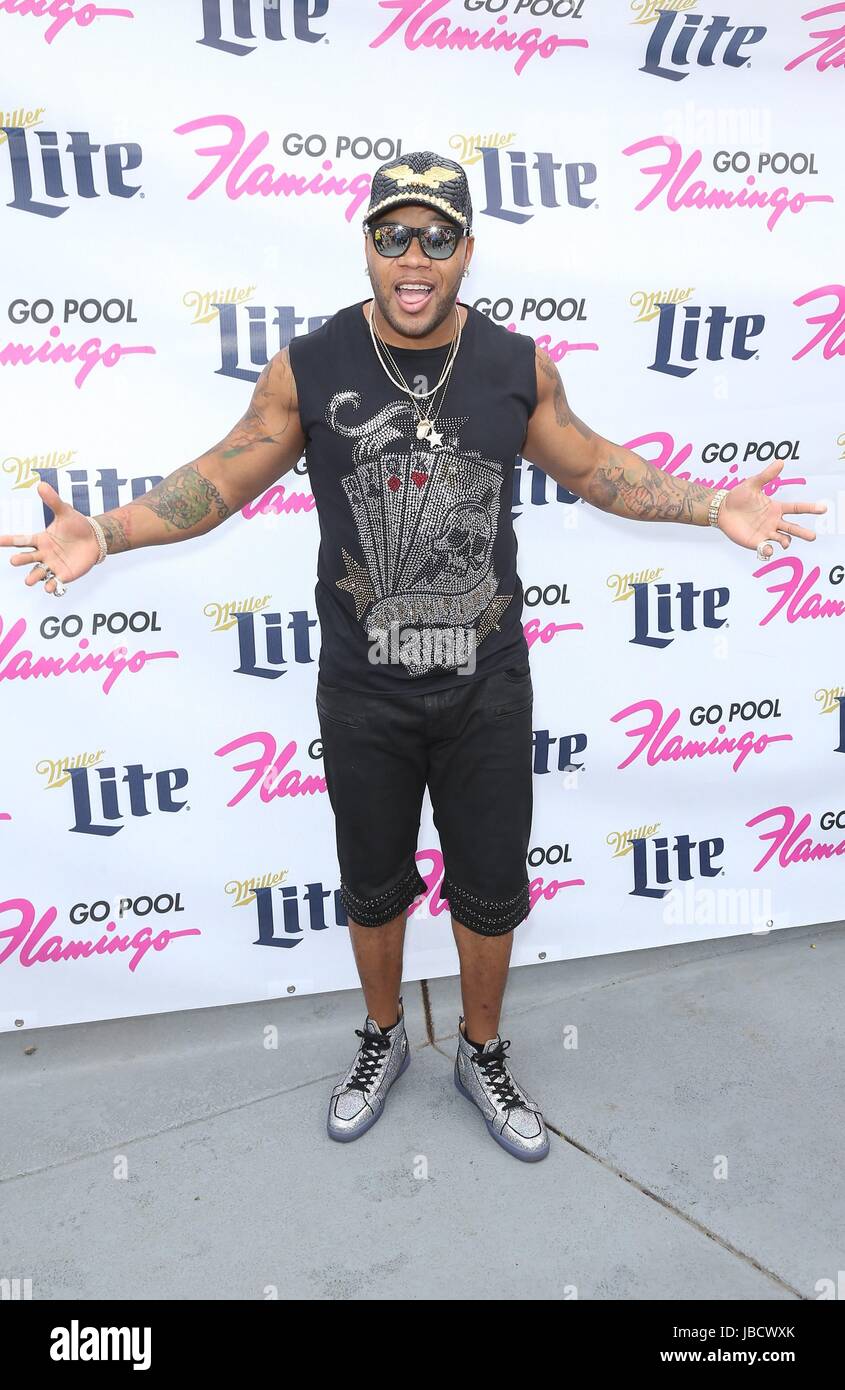 Las Vegas, Nevada, USA. 10th June, 2017. Flo Rida at arrivals for Flo ...