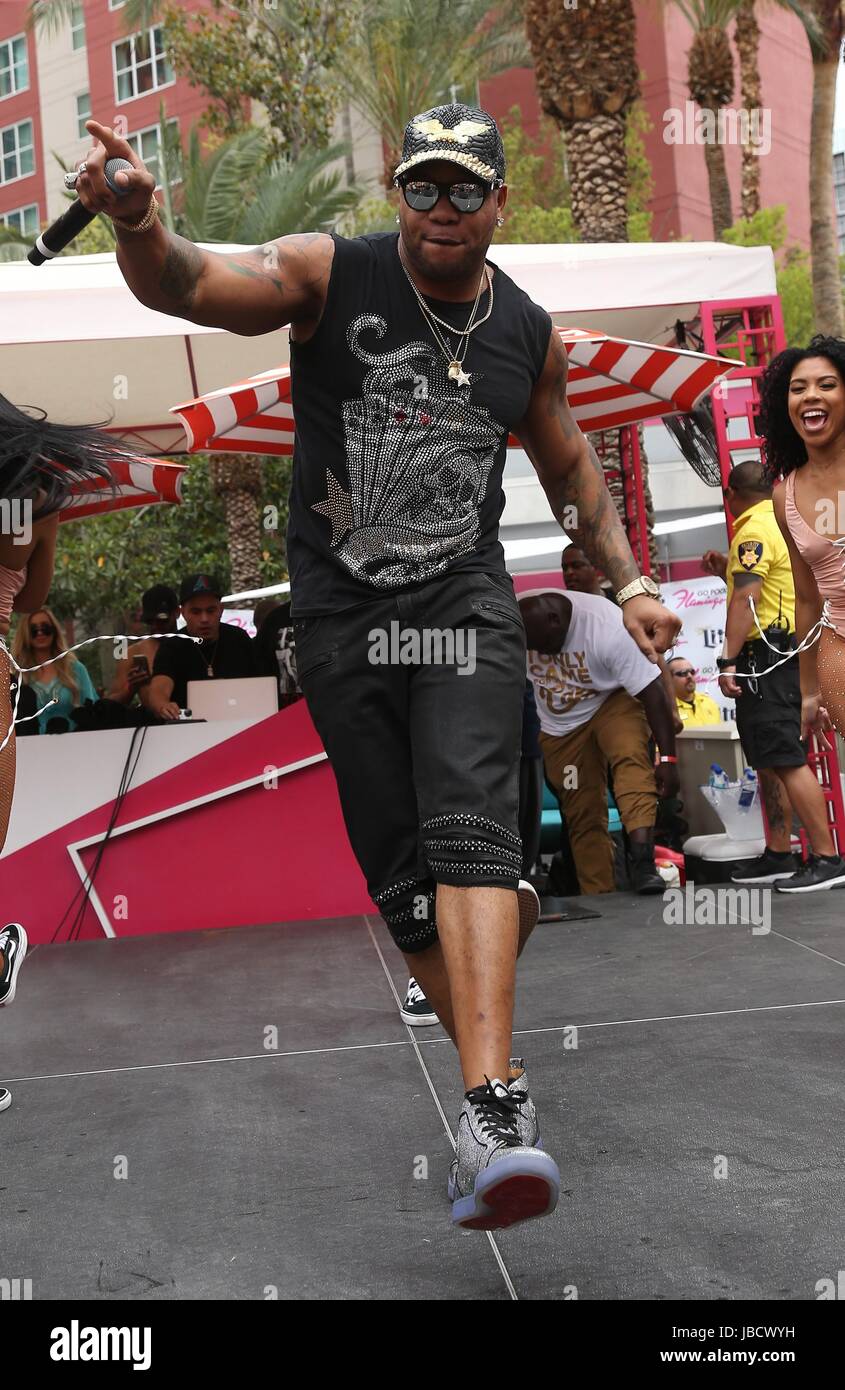 Las Vegas, Nevada, USA. 10th June, 2017. Flo Rida at arrivals for Flo ...