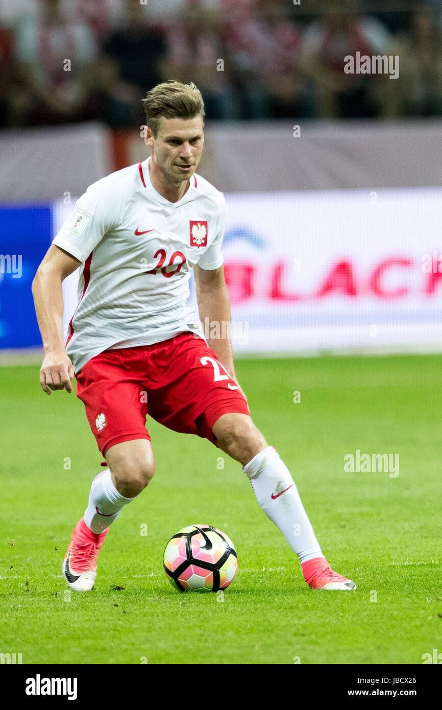 Warsaw, Poland. 10th June, 2017. World Cup 2018 Qualifying Poland vs ...