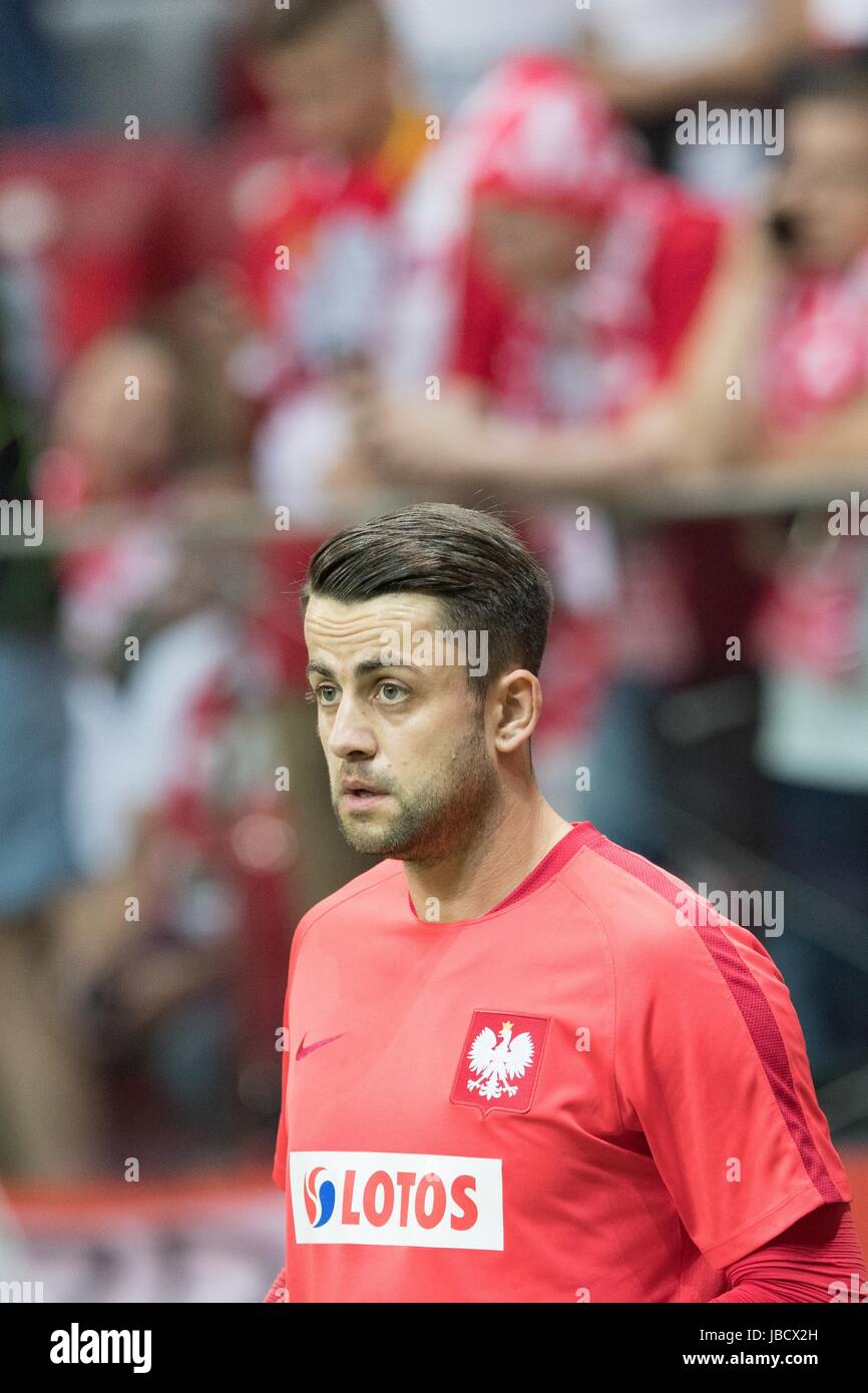 Warsaw, Poland. 10th June, 2017. World Cup 2018 Qualifying Poland vs ...