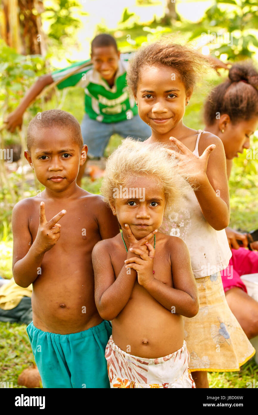 Polynesian children playing hi-res stock photography and images - Alamy