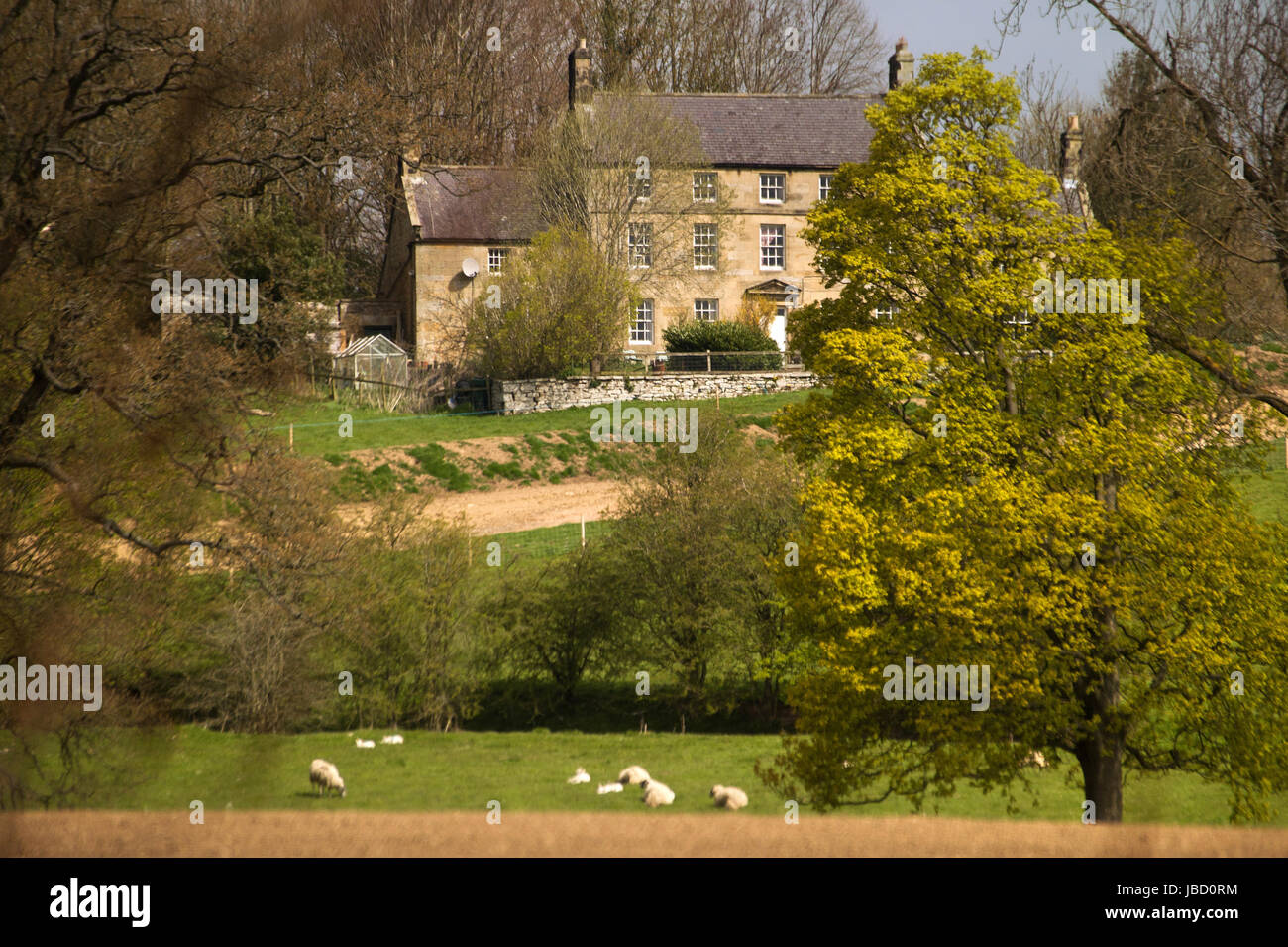 Chipchase castle, Northumberland Stock Photo - Alamy