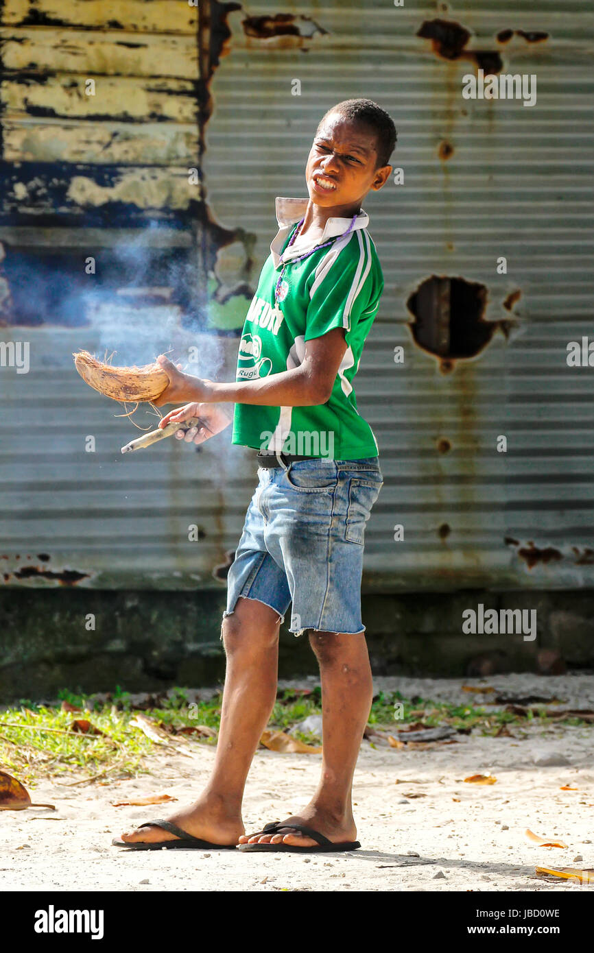 Boy smoking hi-res stock photography and images - Alamy