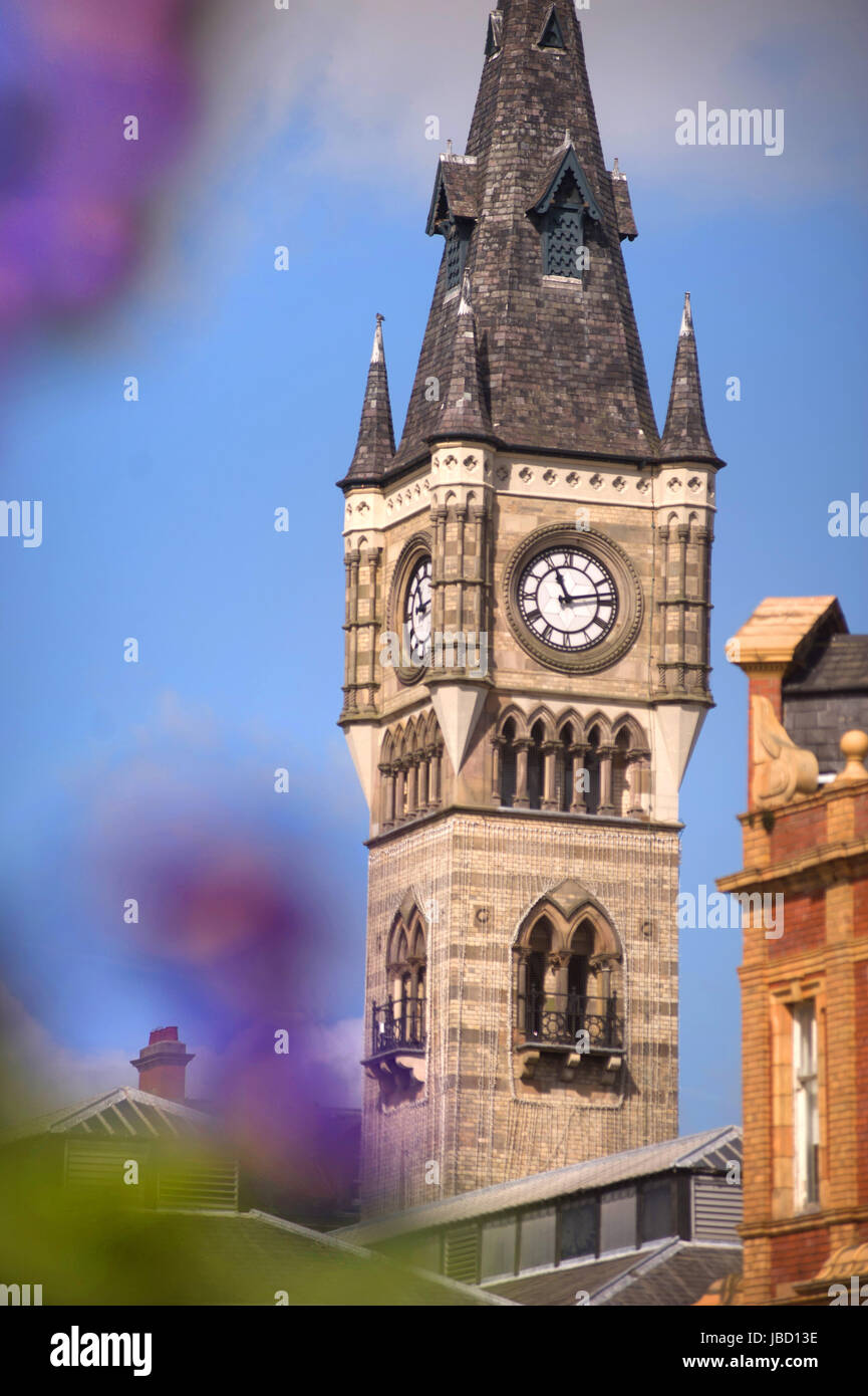 Darlington clock tower hi-res stock photography and images - Alamy