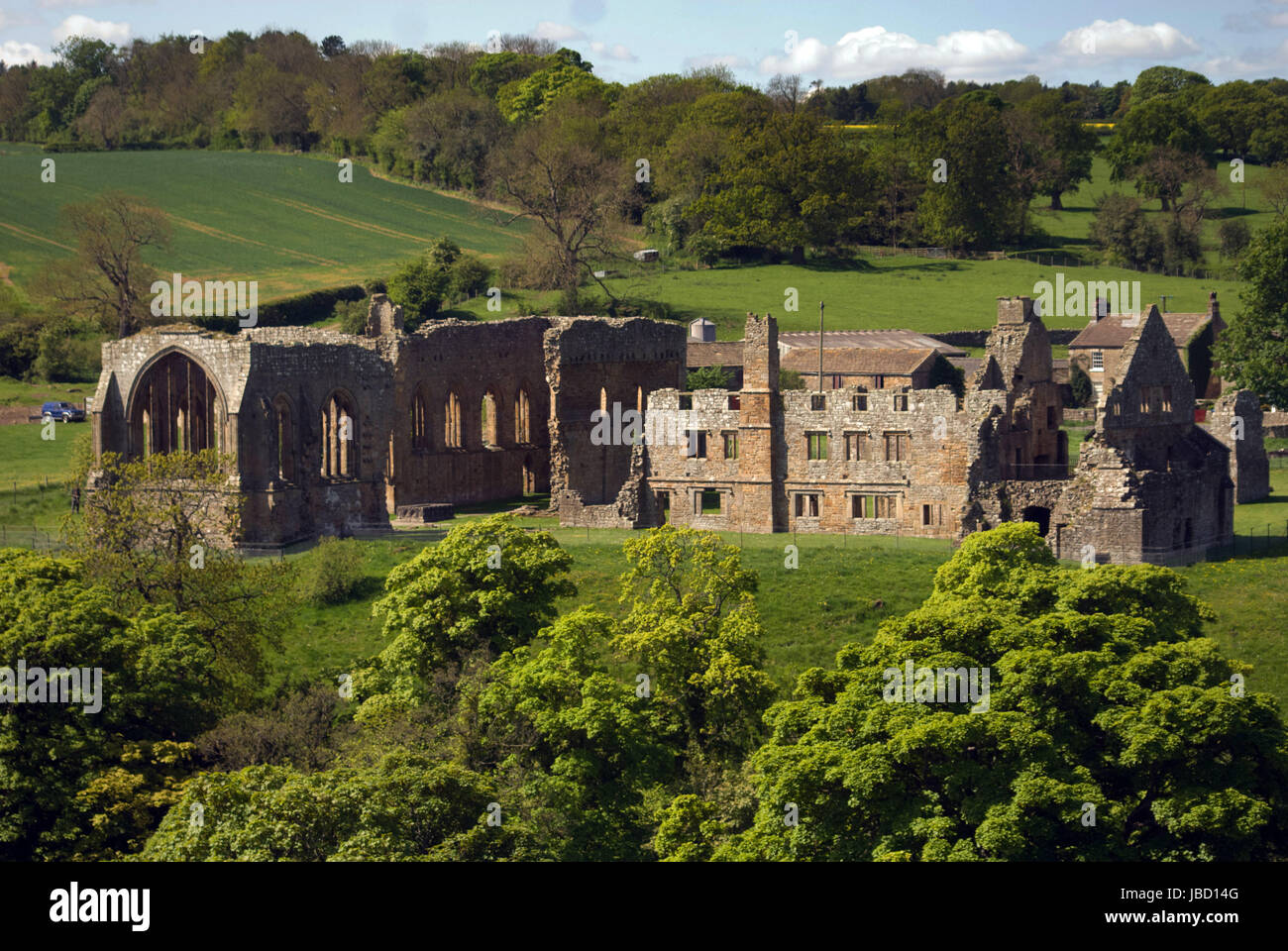 Barnard castle durham egglestone abbey hi-res stock photography and ...
