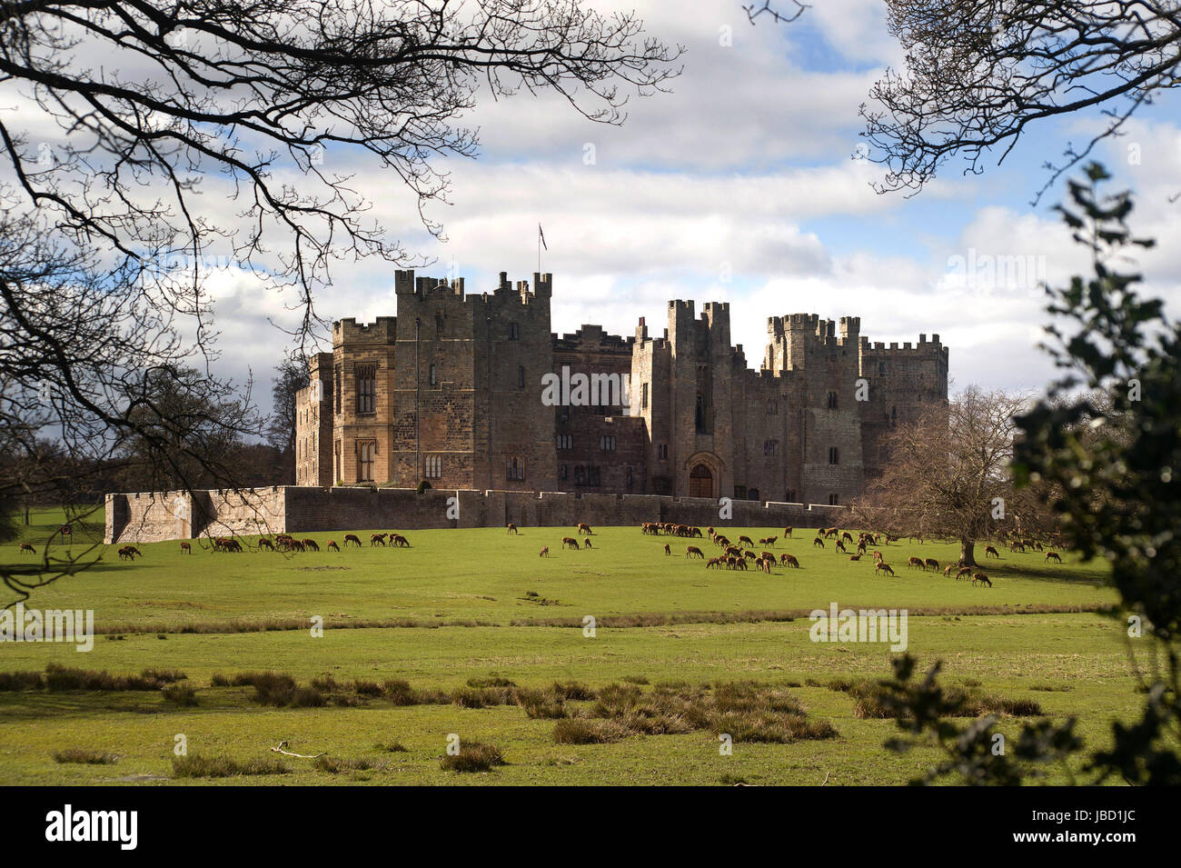 Raby Castle, Staindrop, County Durham, England Stock Photo - Alamy