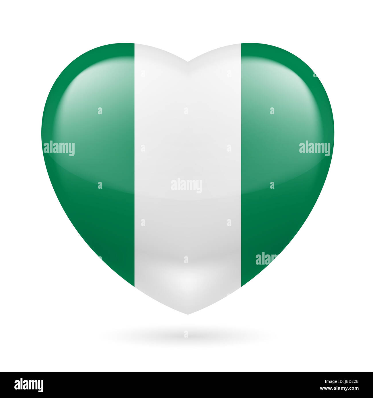 Nigerian flag hi-res stock photography and images - Alamy