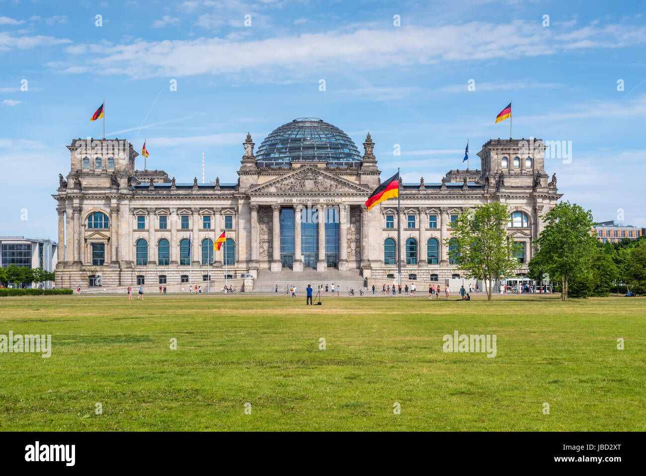 Berlin, Germany - May 28, 2017: Reichstag building, German Parliament ...