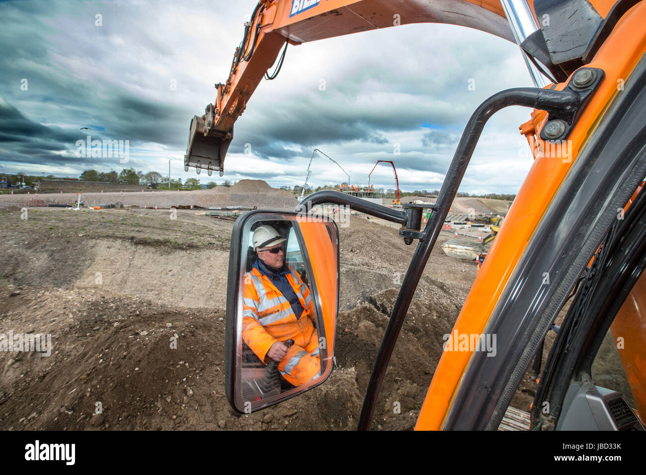 Rail Construction Workers Stock Photo - Alamy