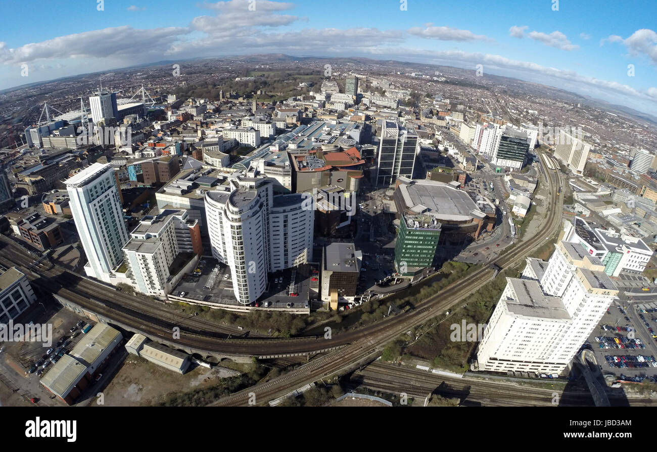 Cardiff Aerial Stock Photos & Cardiff Aerial Stock Images - Alamy